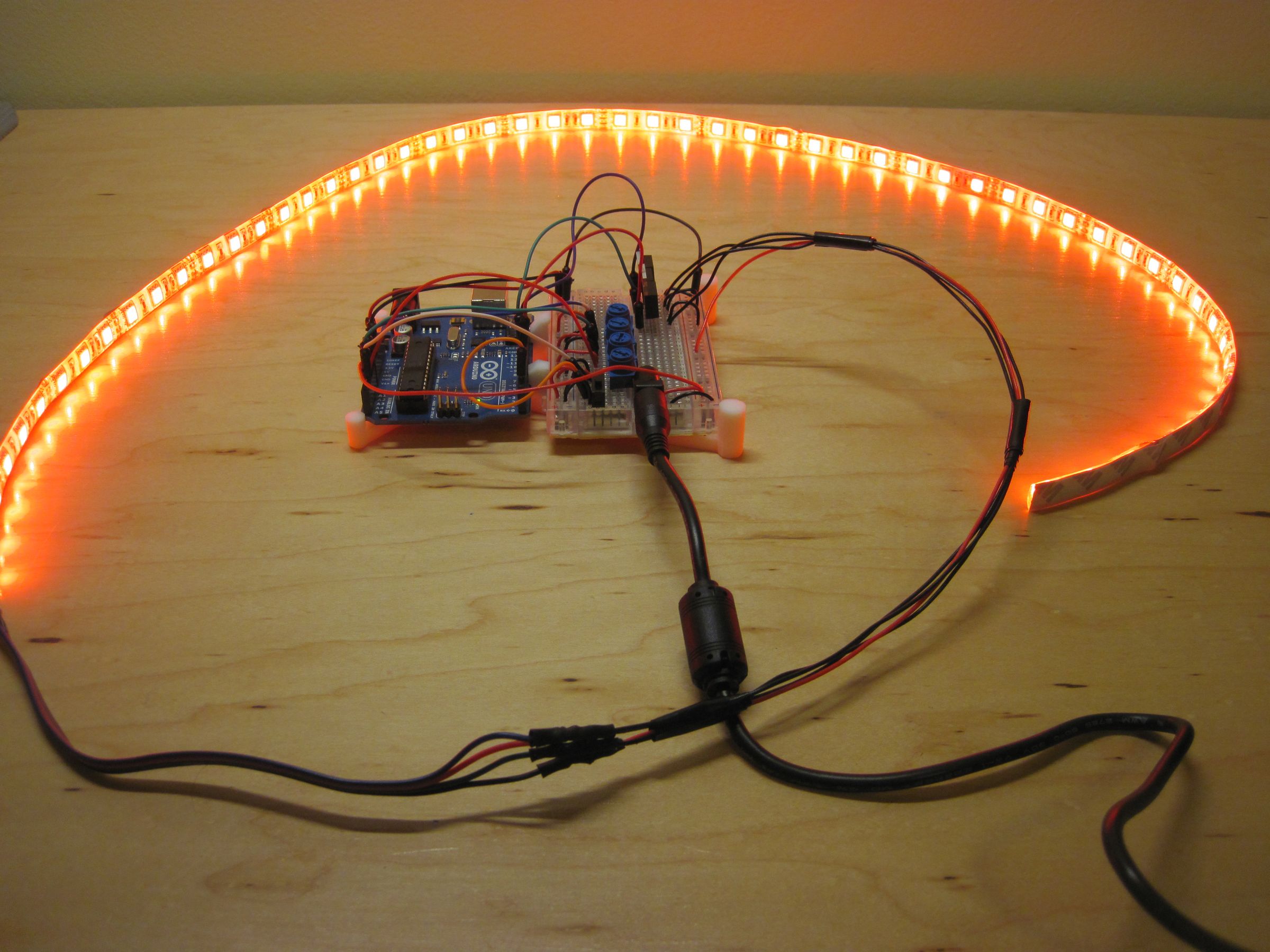 Arduino-controlled RGB LED Infinity Mirror : 13 Steps (with Pictures ...