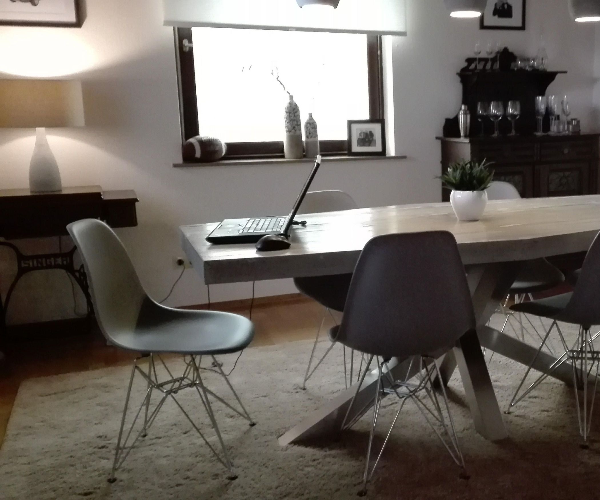 Concrete Dining Table With Foam Core and Carbon Fiber Reinforcement : 5 ...