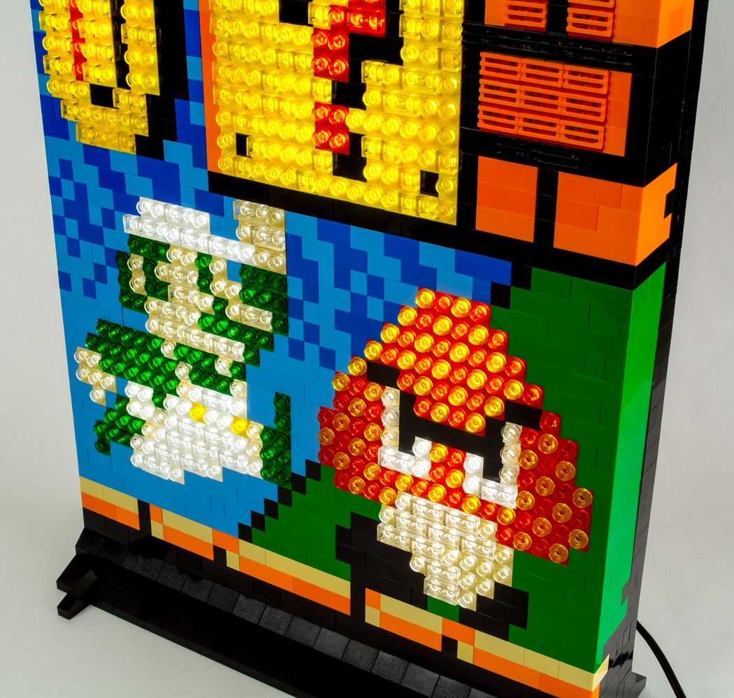 Bedazzled Mosaic LEGO Sprite Lamps : 6 Steps (with Pictures ...
