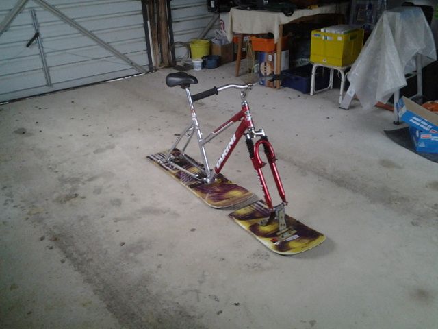 How to Make a Snowboard Bike : 5 Steps (with Pictures) - Instructables