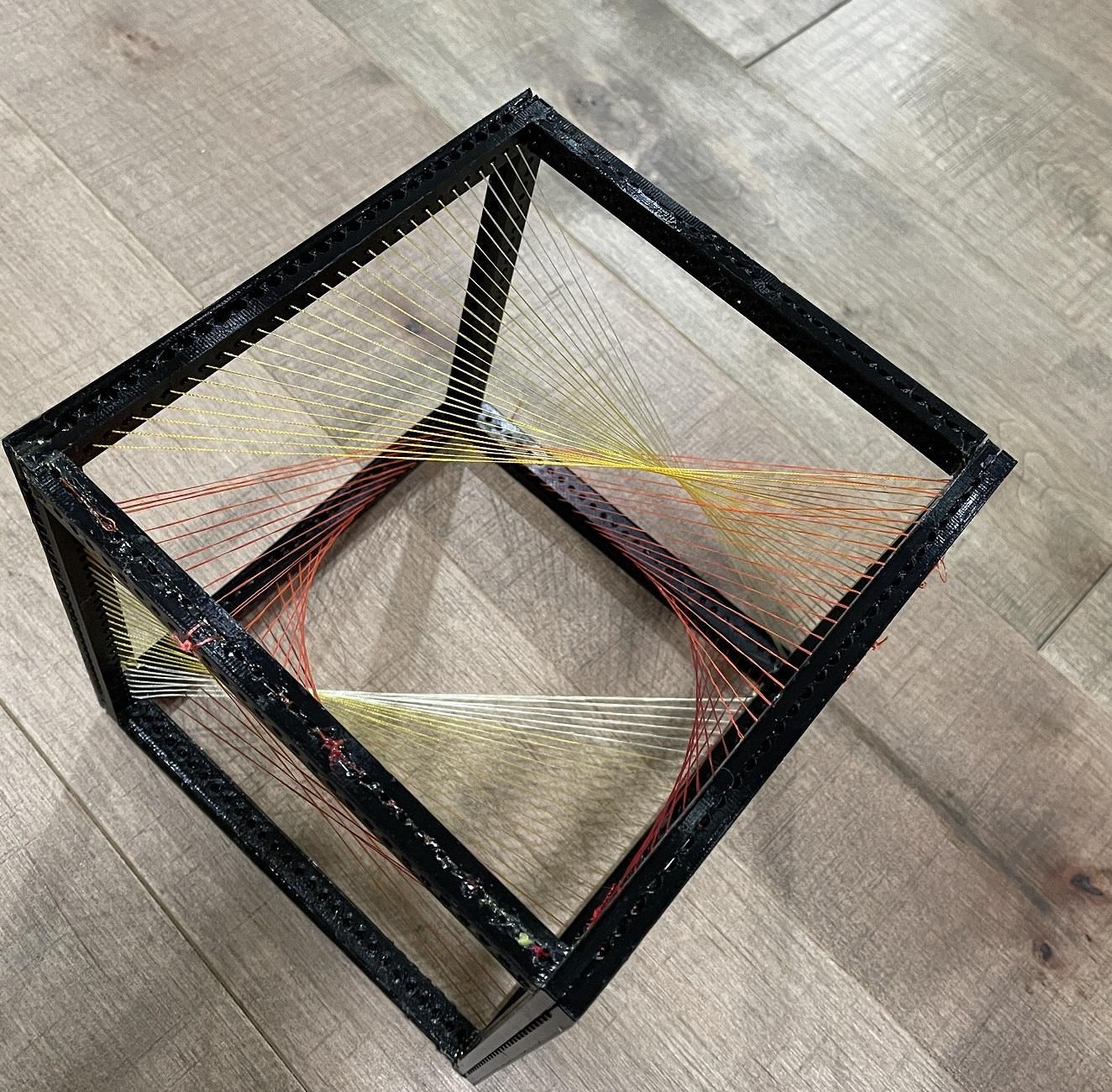 Geometric String Art in Cubes : 7 Steps (with Pictures) - Instructables