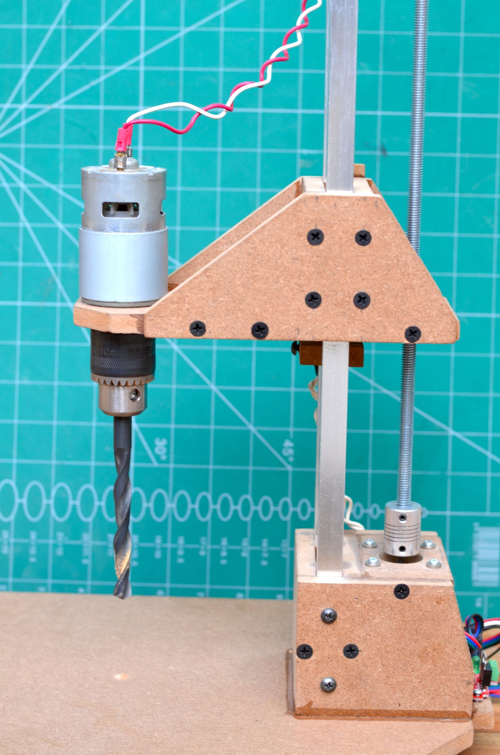 DIY Semi-Automatic Drill Press : 12 Steps (with Pictures) - Instructables