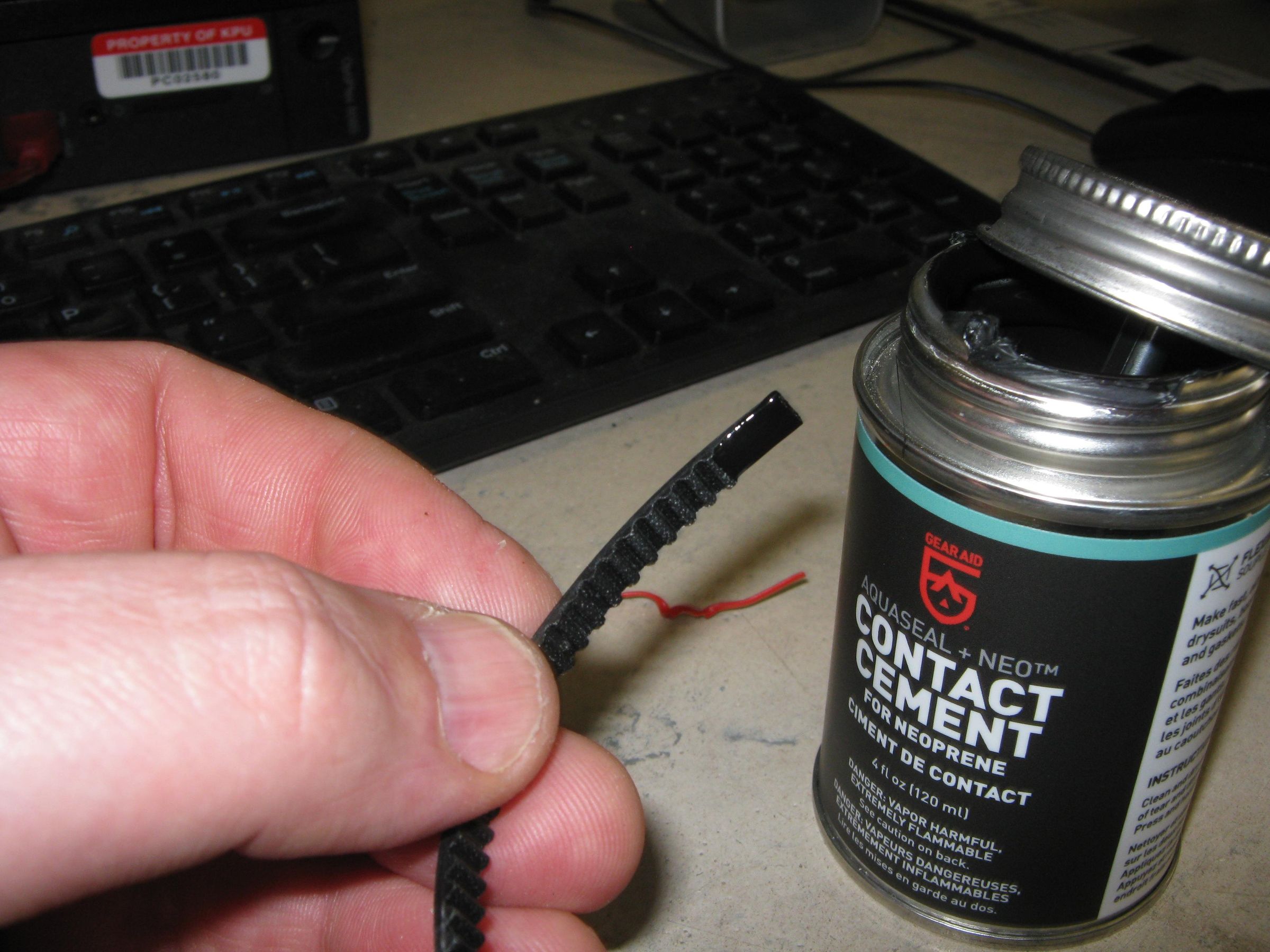 Making Timing Belts & Robot Tank Treads Using Scarf Joints: Splicing ...