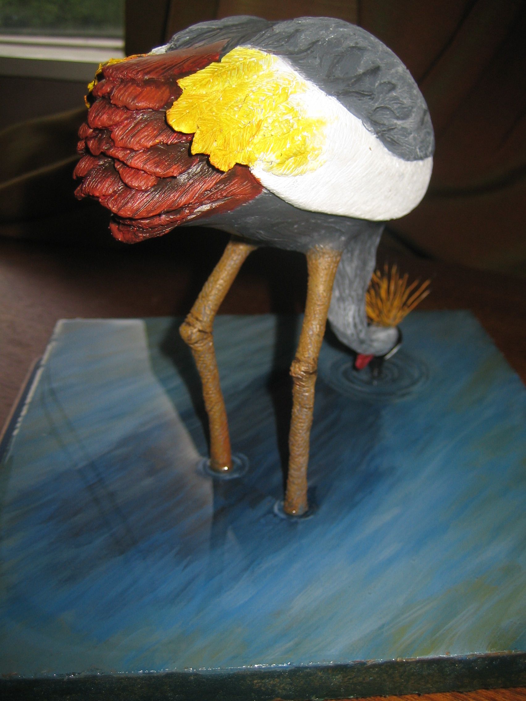 Puppet - Ugandan Crested Crane : 6 Steps (with Pictures) - Instructables