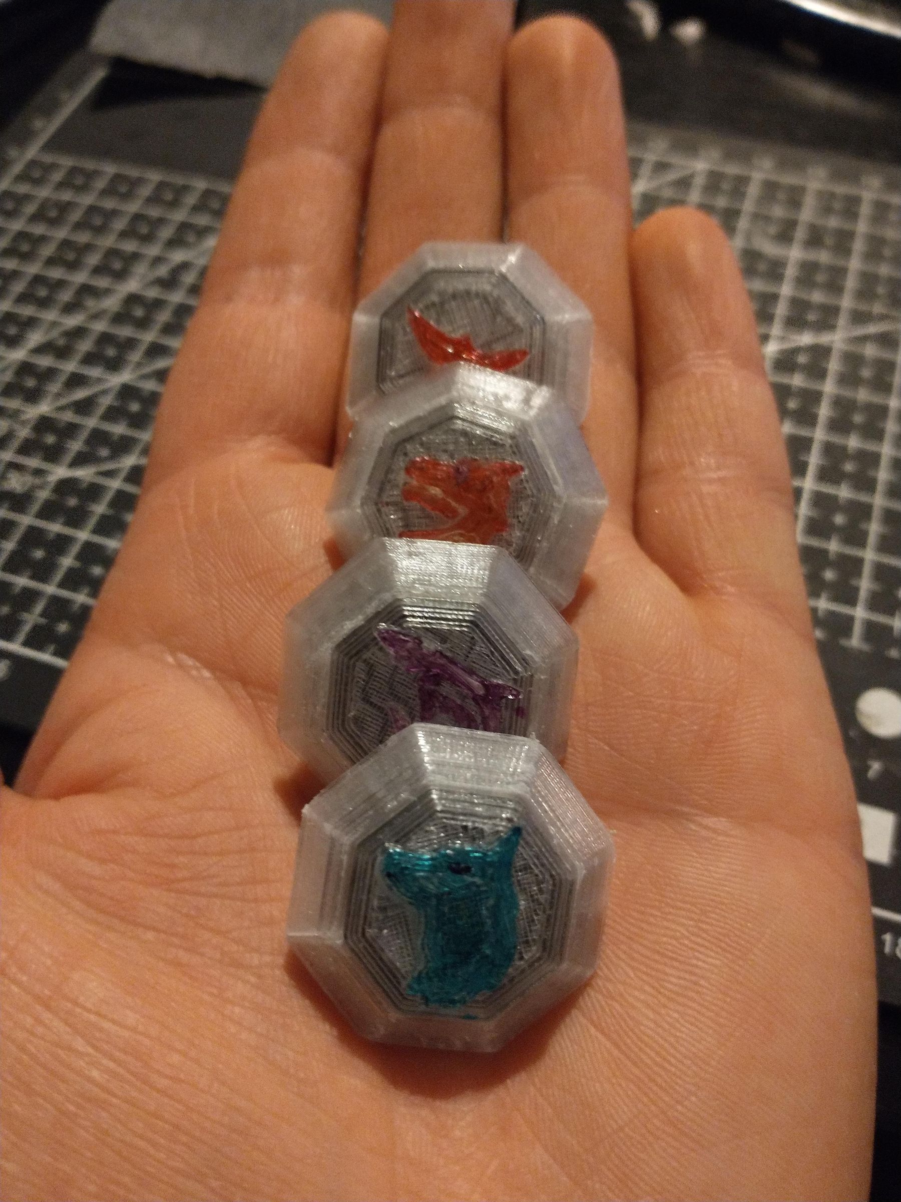3D Printed Beigoma: the Original Fighting Tops : 10 Steps - Instructables