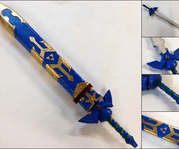 EVA Foam Legend of Zelda Master Sword & Scabbard - Instructables
