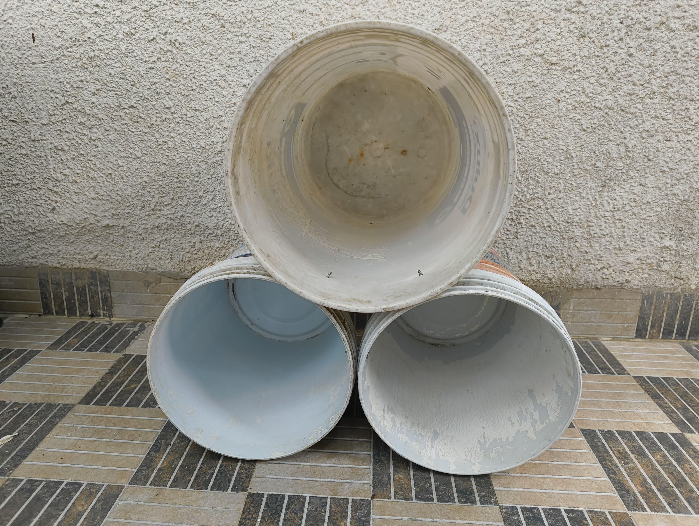 Repurposed Paint Buckets for Smart and Practical Shoe Storage. : 6 ...