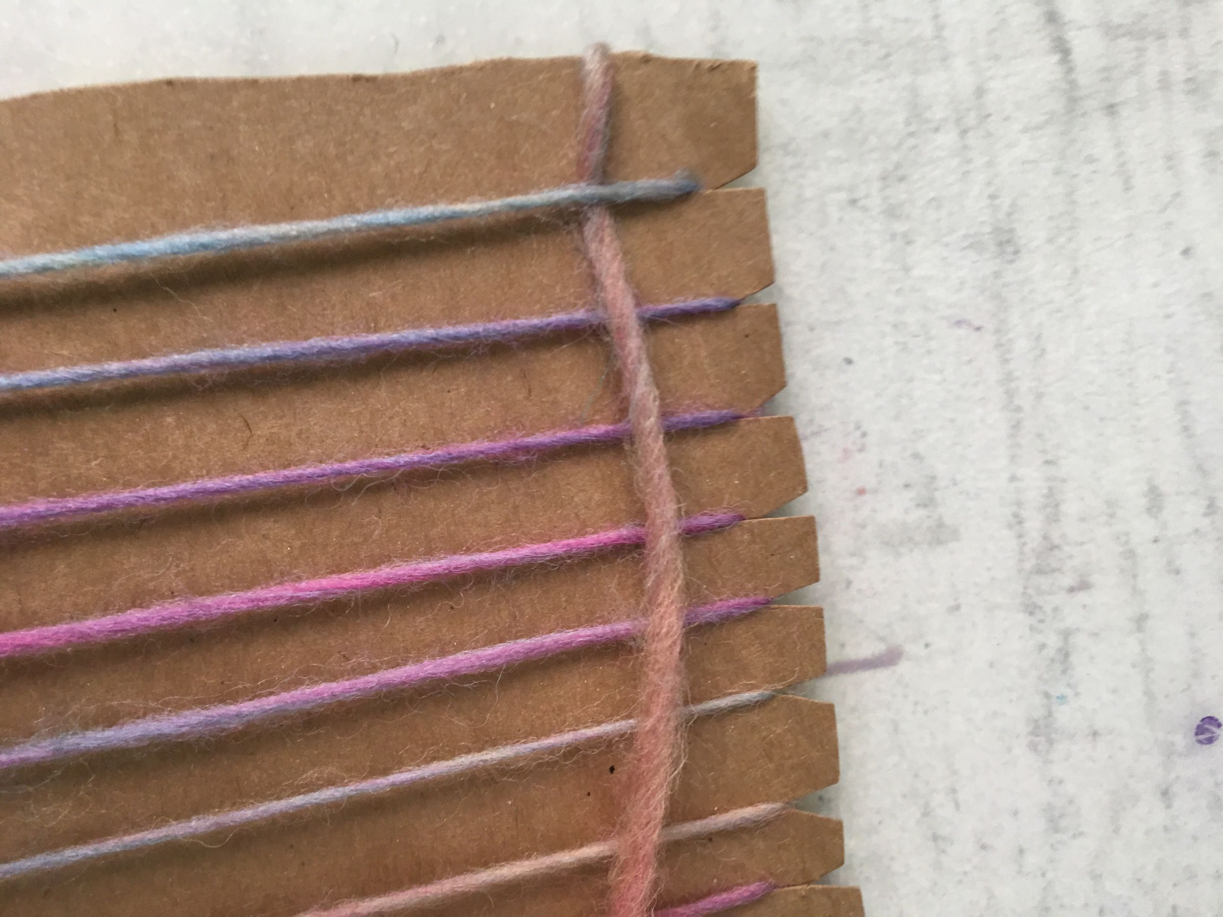 How to Weave Without a Real Loom : 6 Steps - Instructables