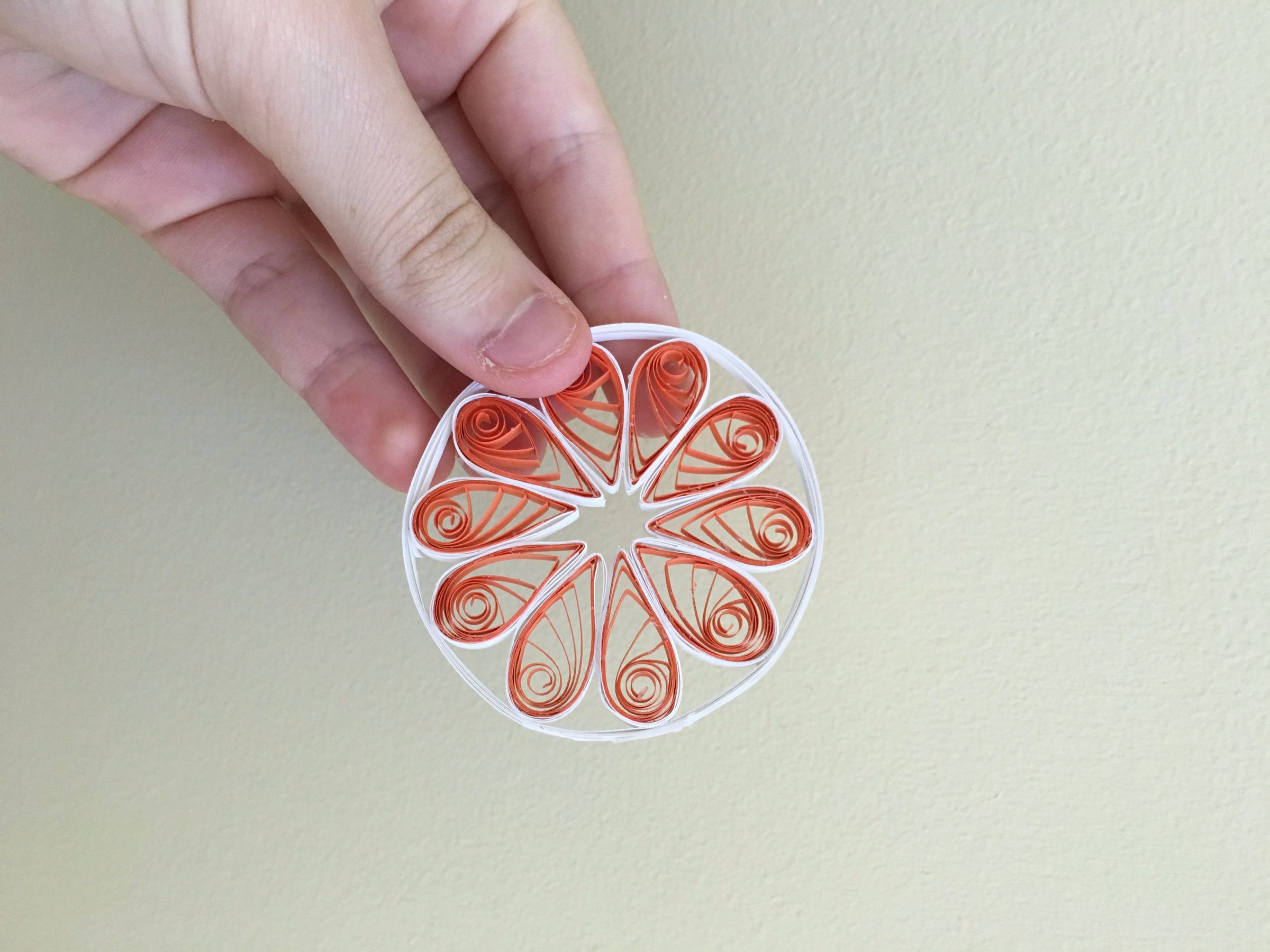 Quilled Orange Slice : 4 Steps - Instructables