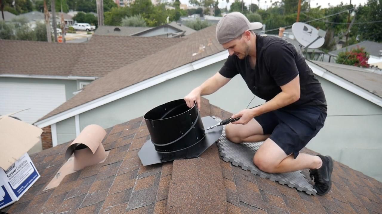 Easy Whirlybird Roof Turbine Install : 9 Steps (with Pictures ...