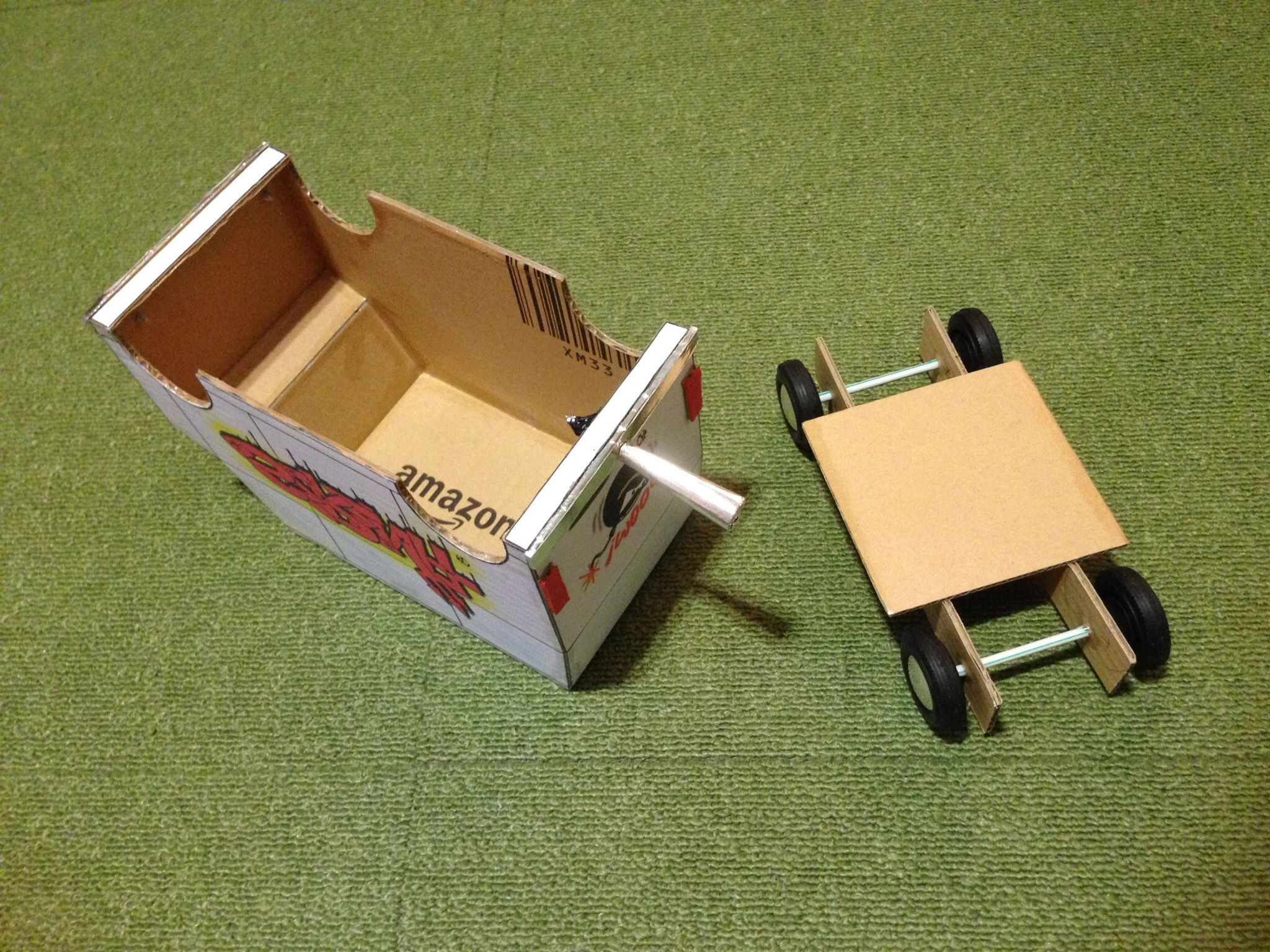 Papercraft(cardboard) Slammed Delivery Van : 4 Steps (with Pictures ...