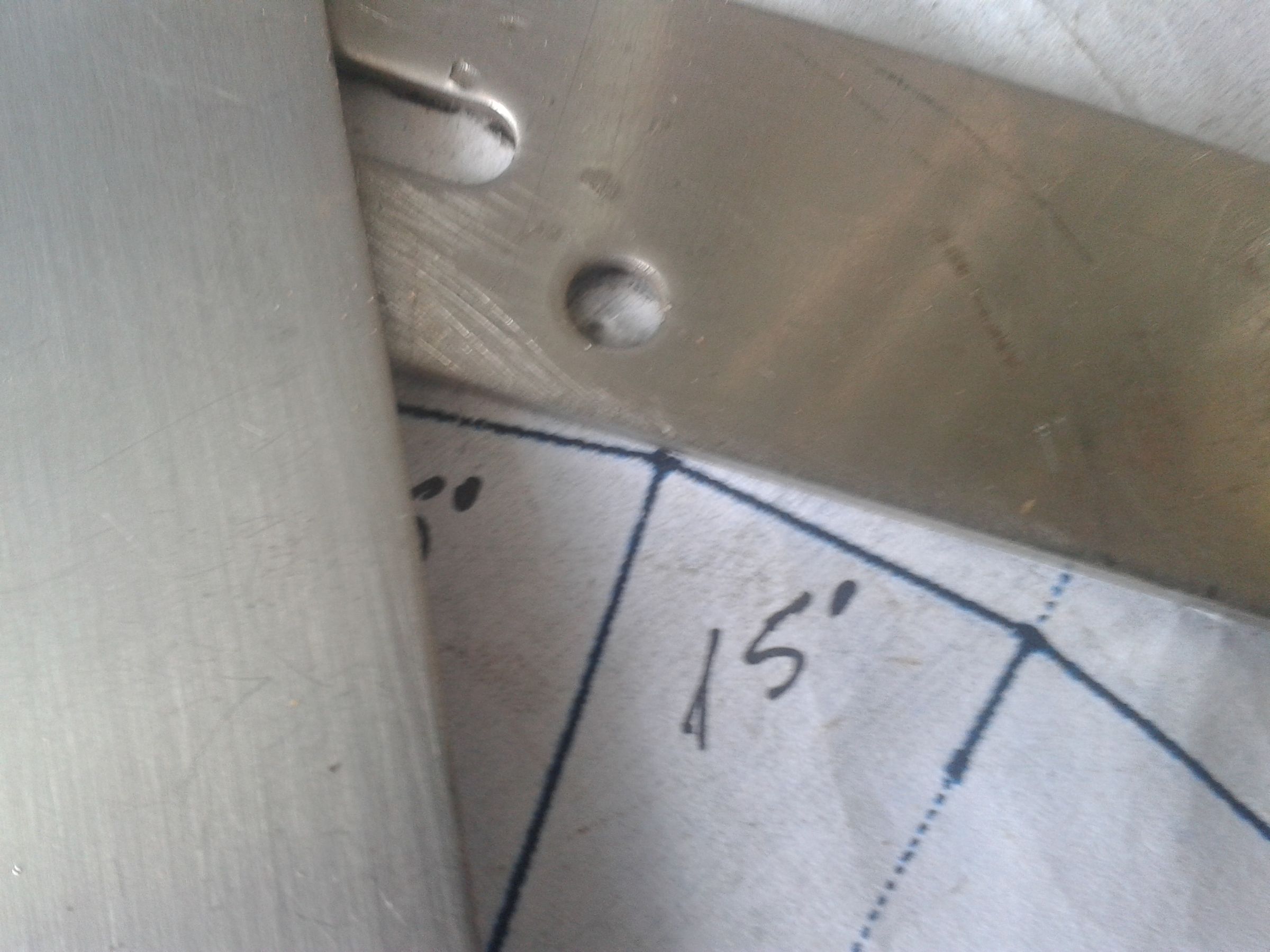 DIY Circle Center Finder Tool, Stainless Steel Made : 4 Steps (with ...