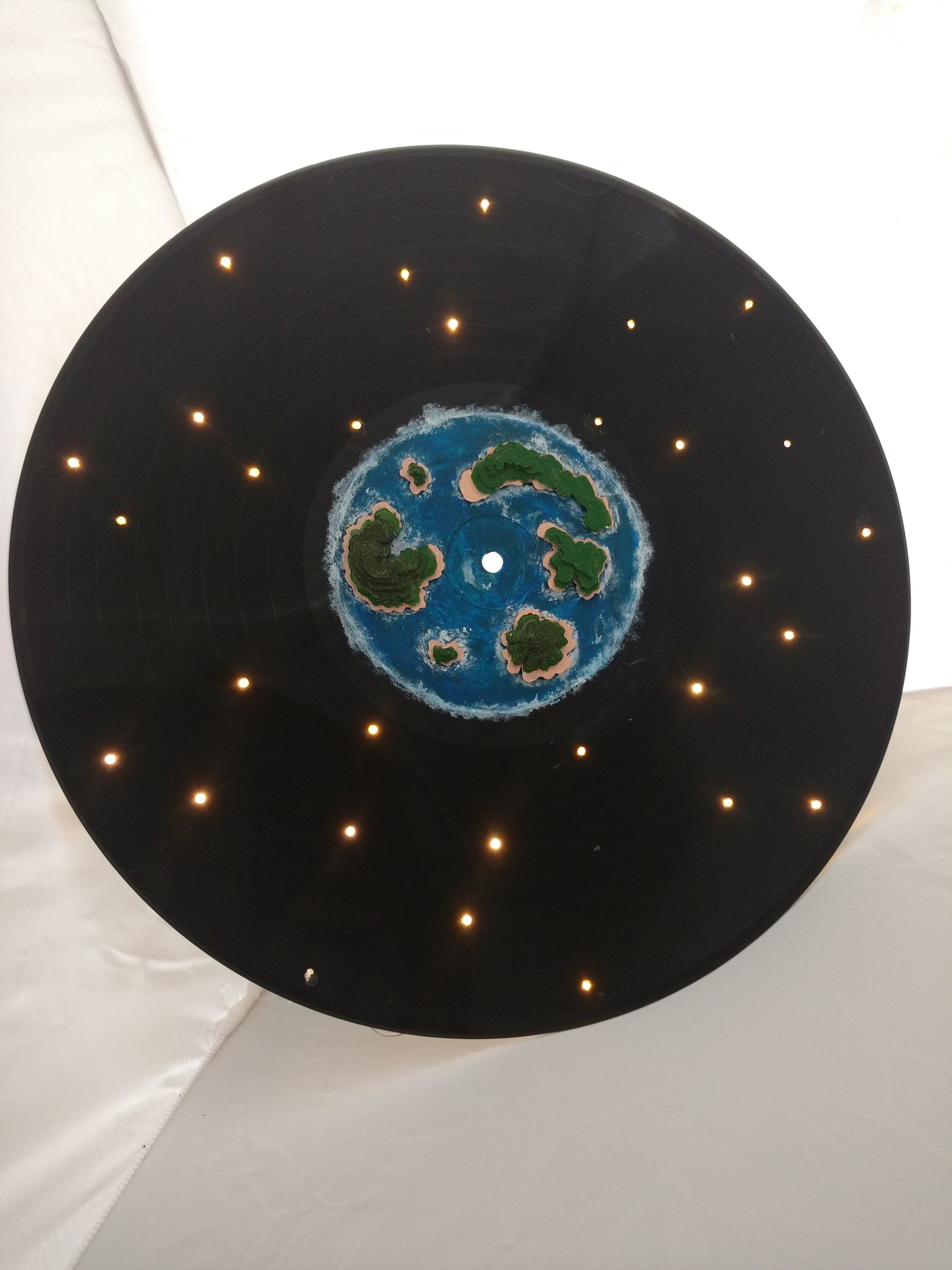 Geography for the Record: 3D Printed Archipelago on a Painted Record ...