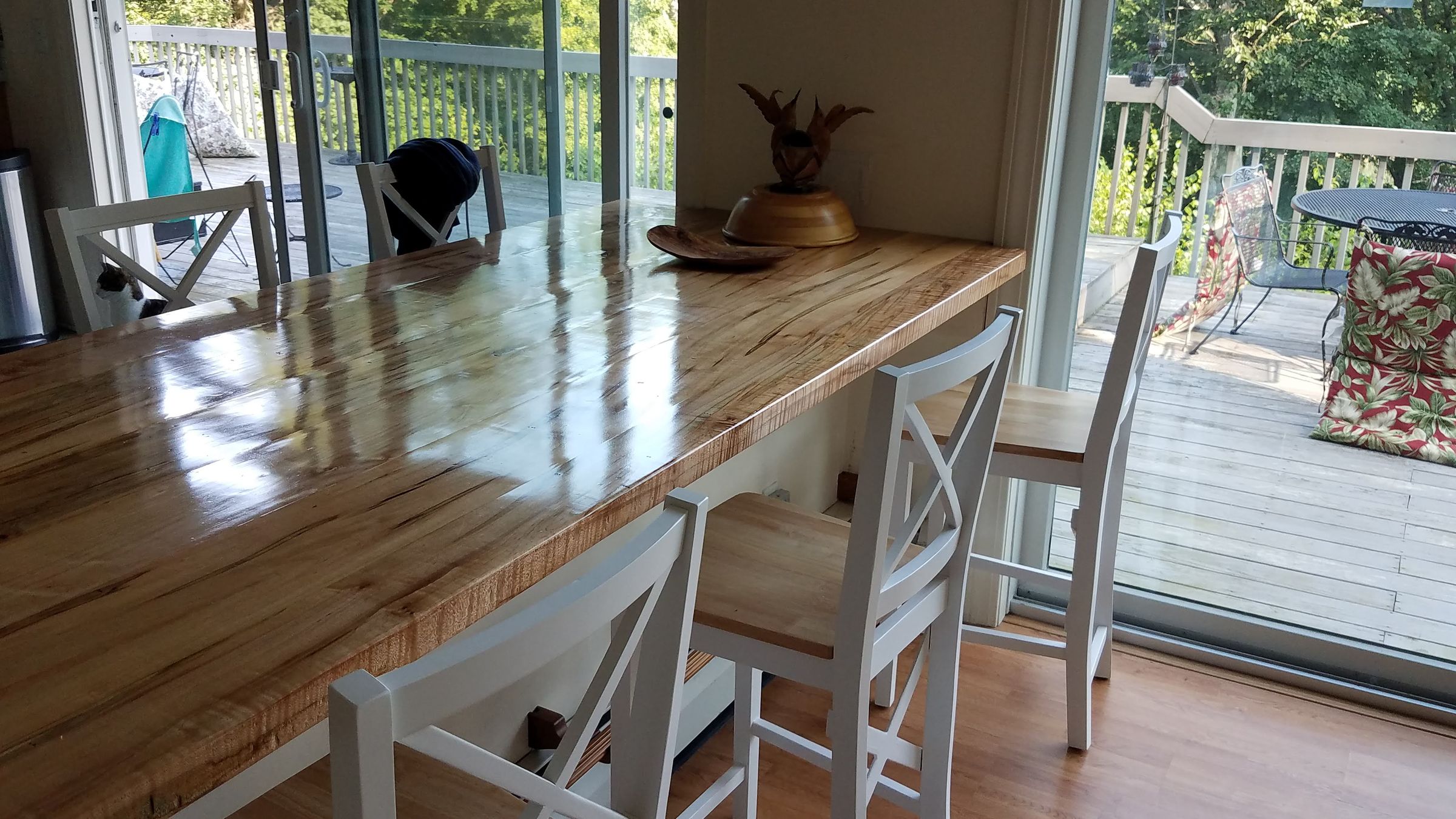 Double Secret White Board Under the Kitchen Table - Instructables