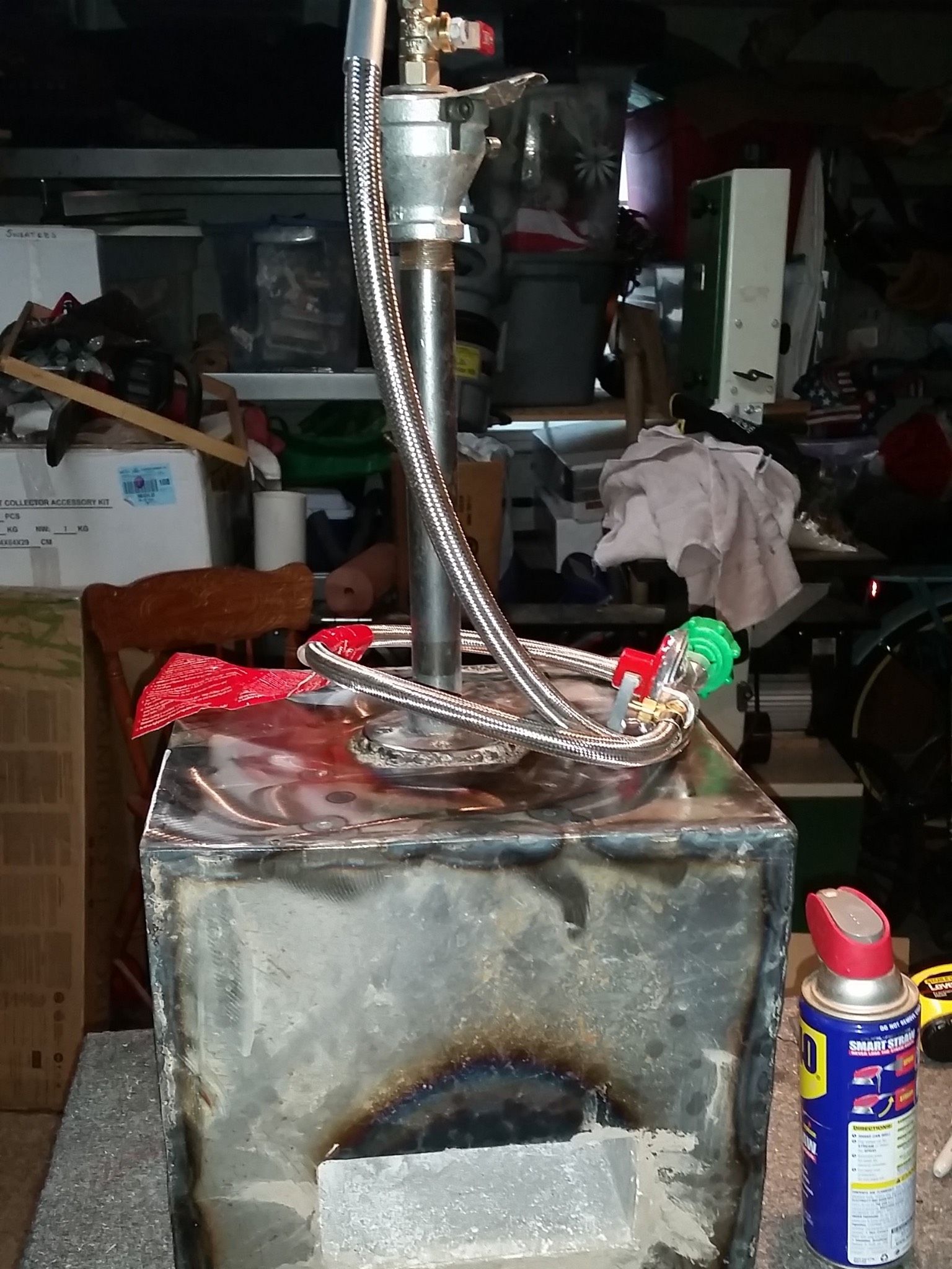 Propane Jet Forge and Anvil Stand : 6 Steps - Instructables