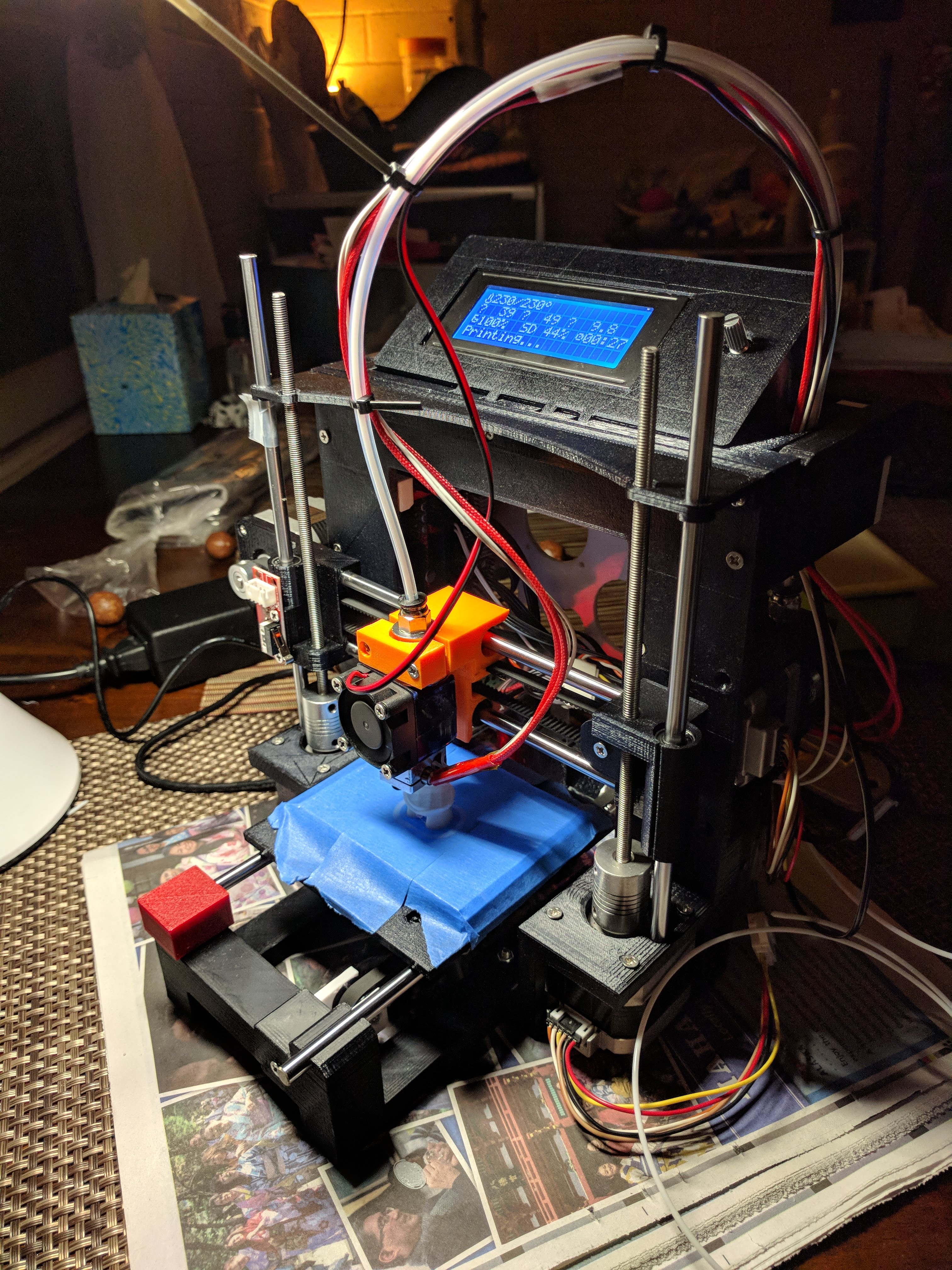 Printable Prusa I3 Style Mini 3D Printer! by 3Dtje : 17 Steps (with ...