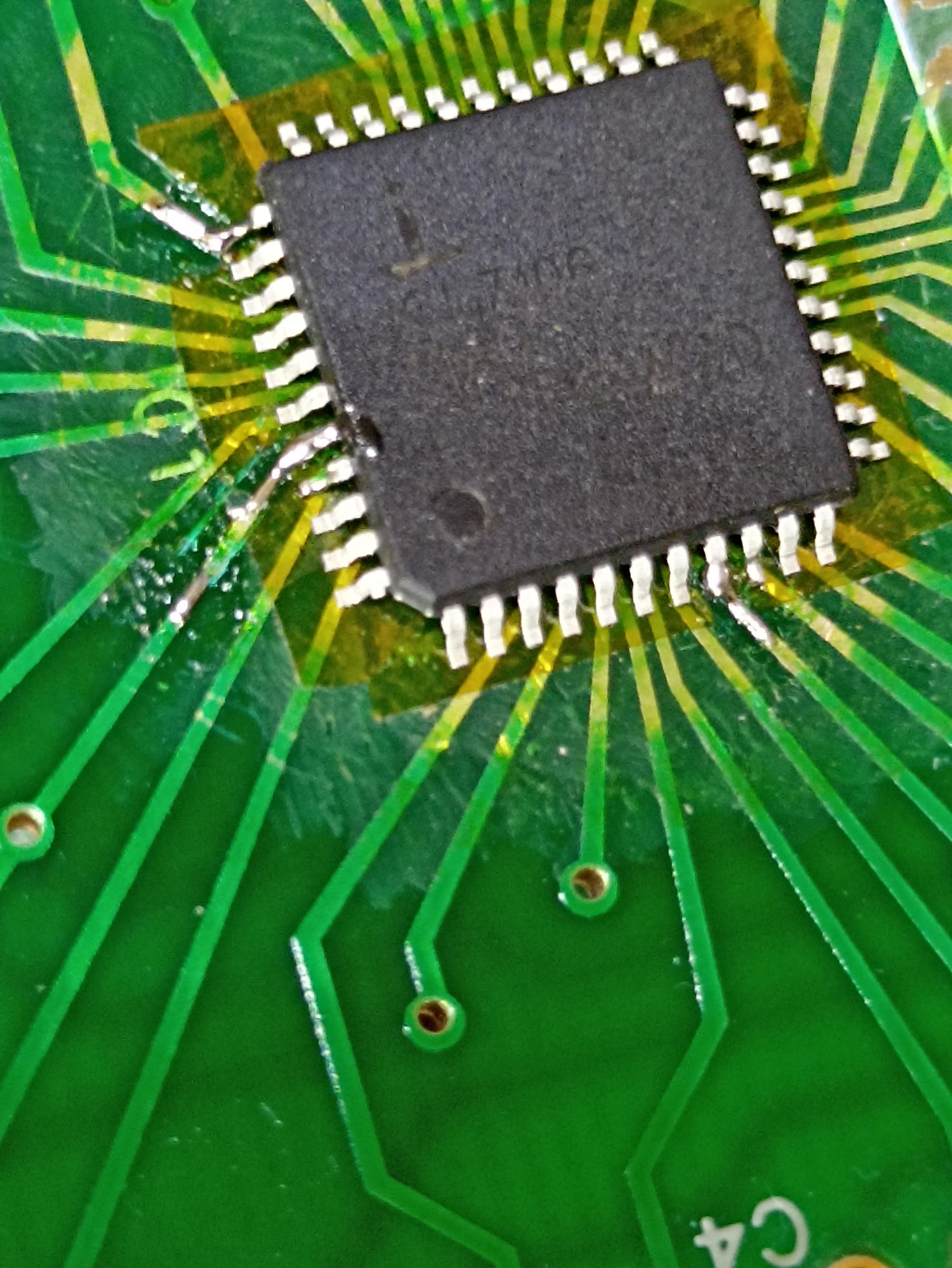 Replacing a 40 Pin COB With a 44 Pin QFP : 3 Steps (with Pictures ...