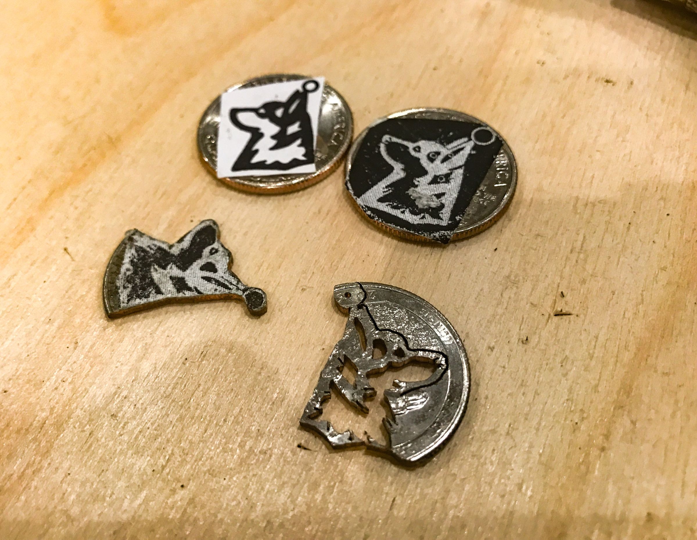 Custom Cut Coin Necklaces : 6 Steps (with Pictures) - Instructables