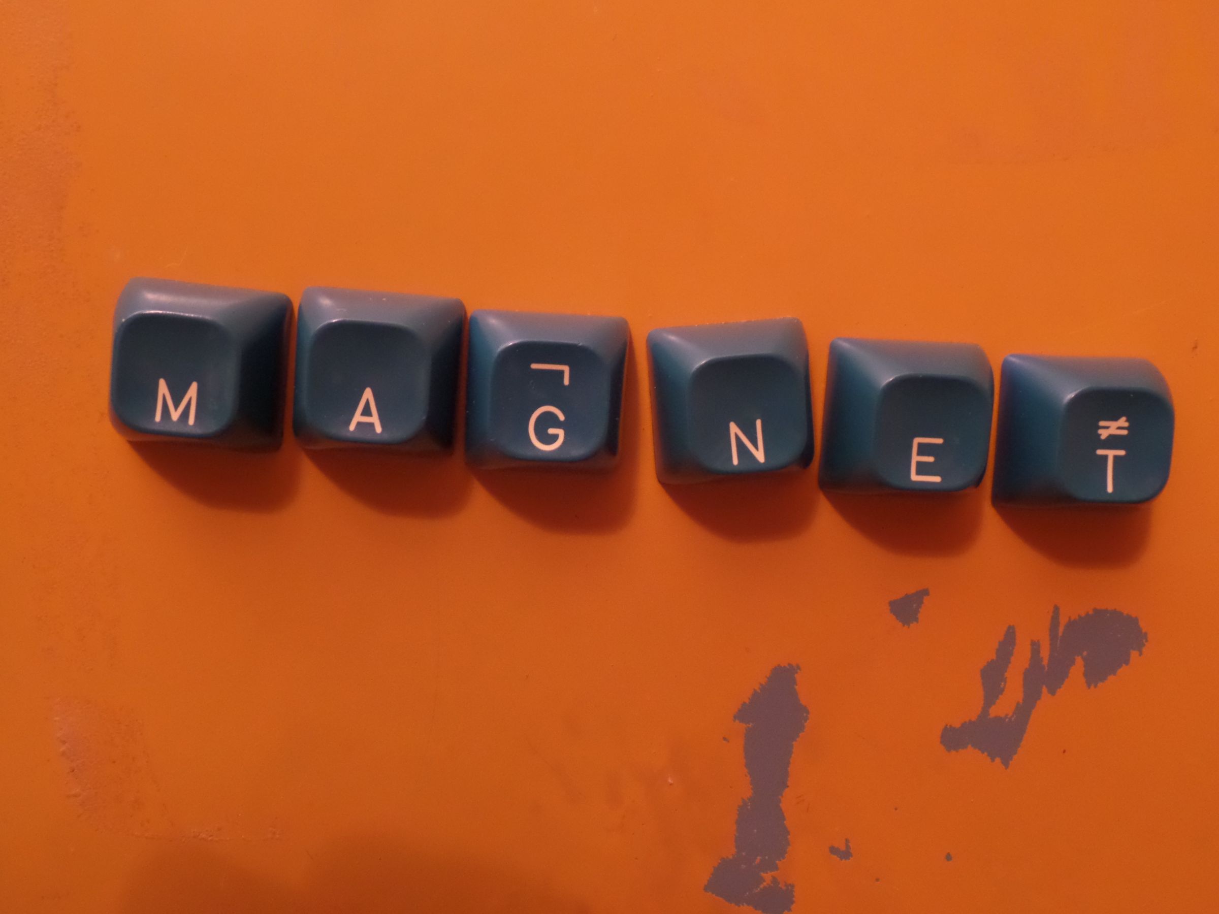 Fridge Magnet Keyboard : 8 Steps - Instructables