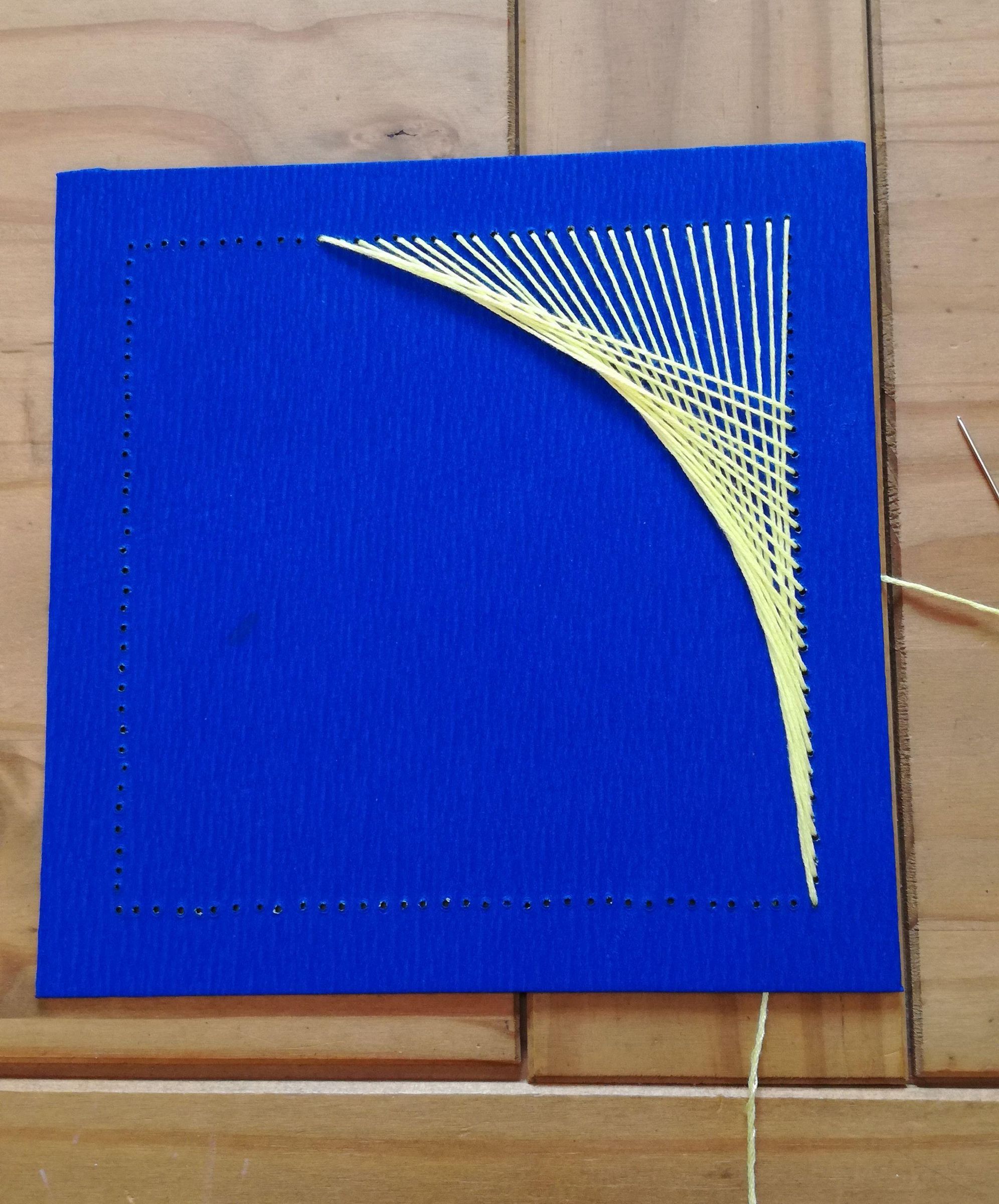 Geometric String Art : 7 Steps (with Pictures) - Instructables