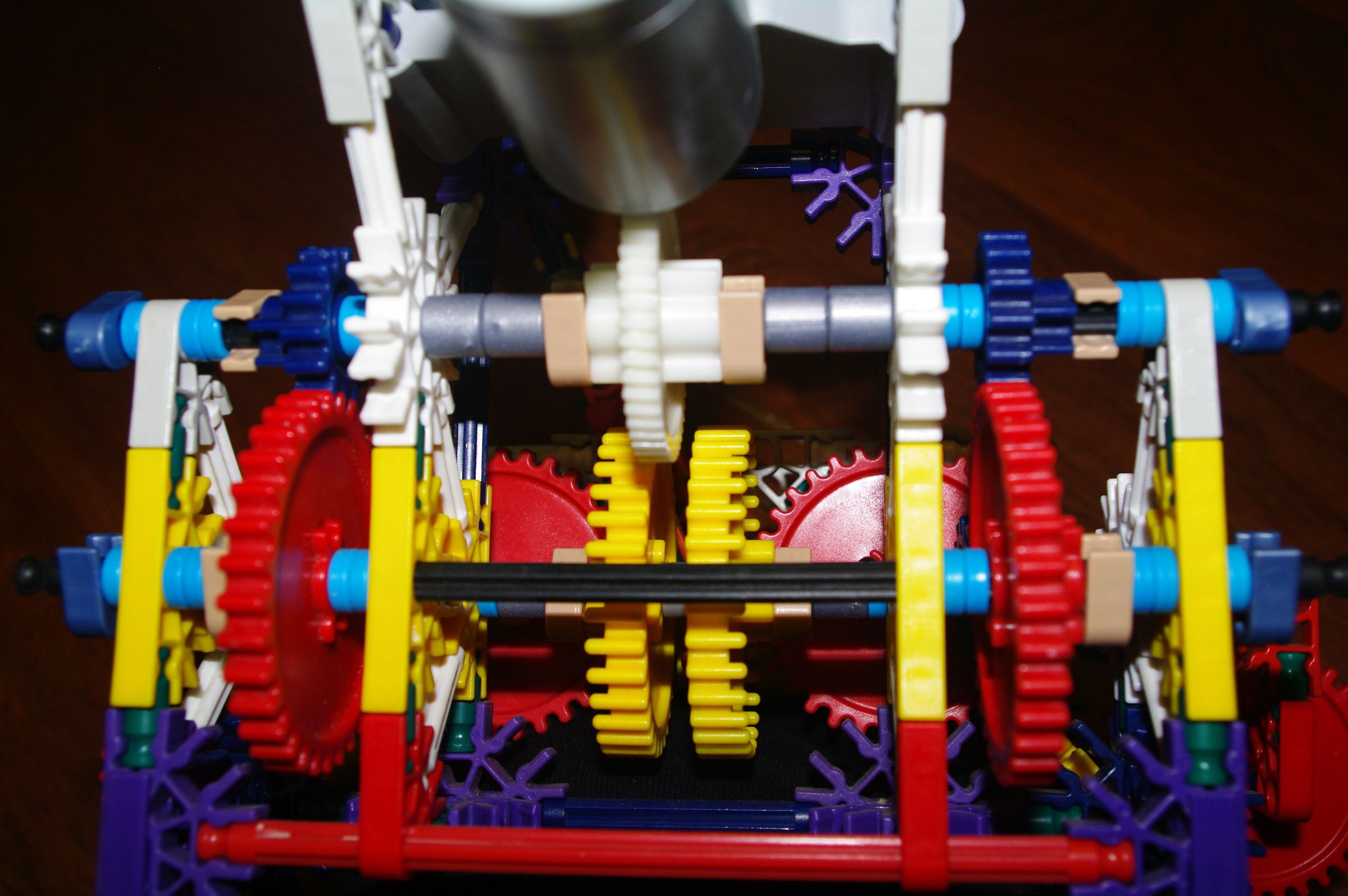 Double Chain Elevator Lift, a K'nex Ball Machine Lift : 6 Steps ...