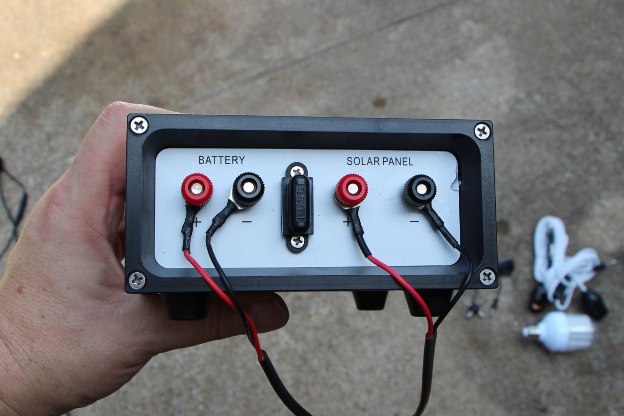 Assembling My Harbor Freight 45 Watt Solar Panel Kit - No Tools Needed ...