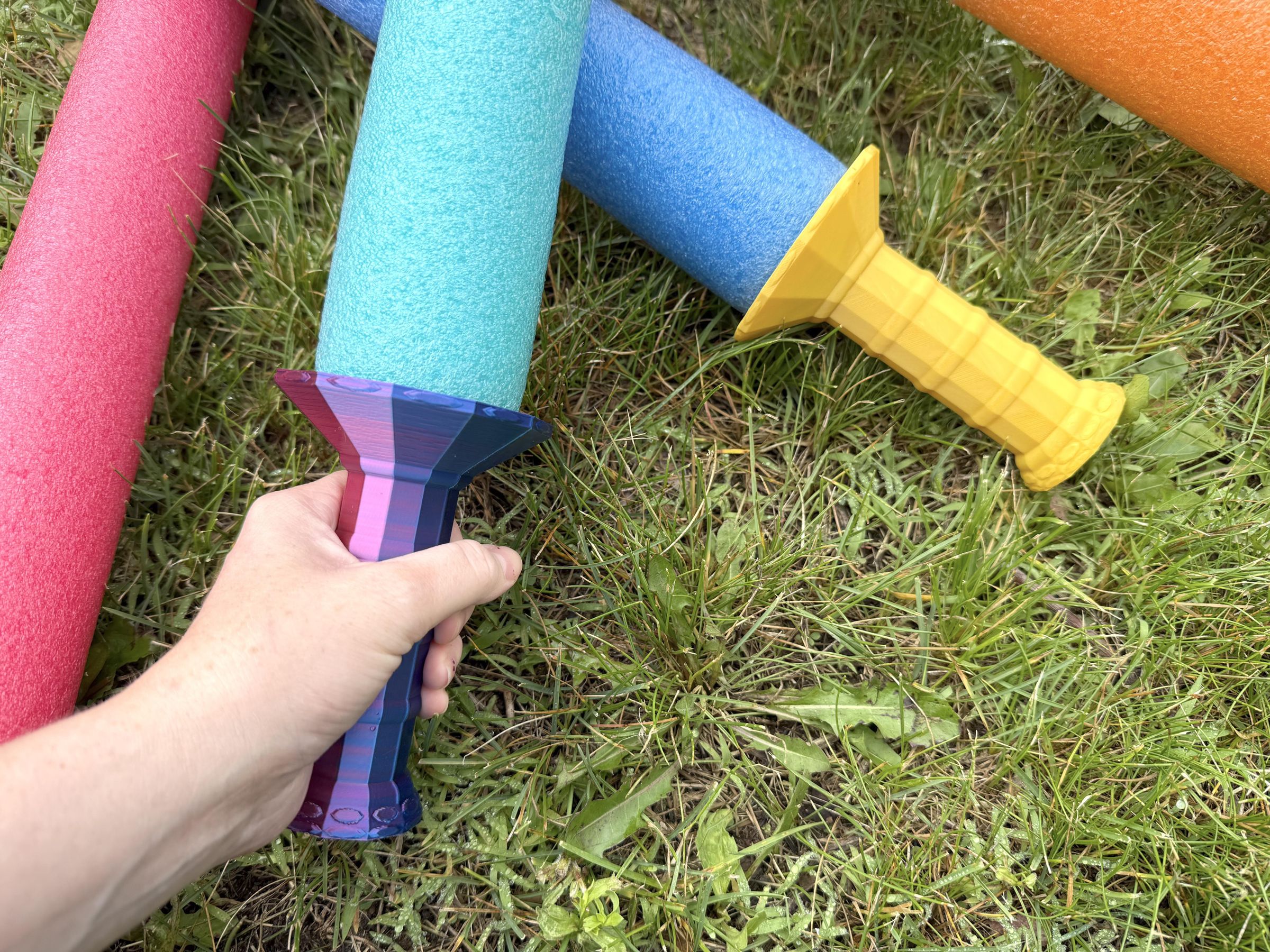 Pool Noodle Sword Handle - 3D Print : 9 Steps (with Pictures ...