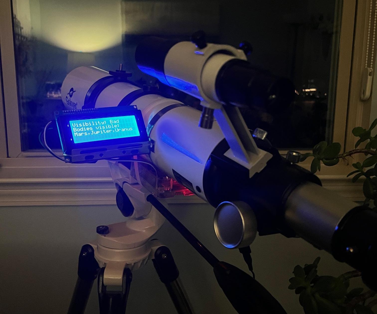 Astronomy Data Telescope Screen : 7 Steps - Instructables