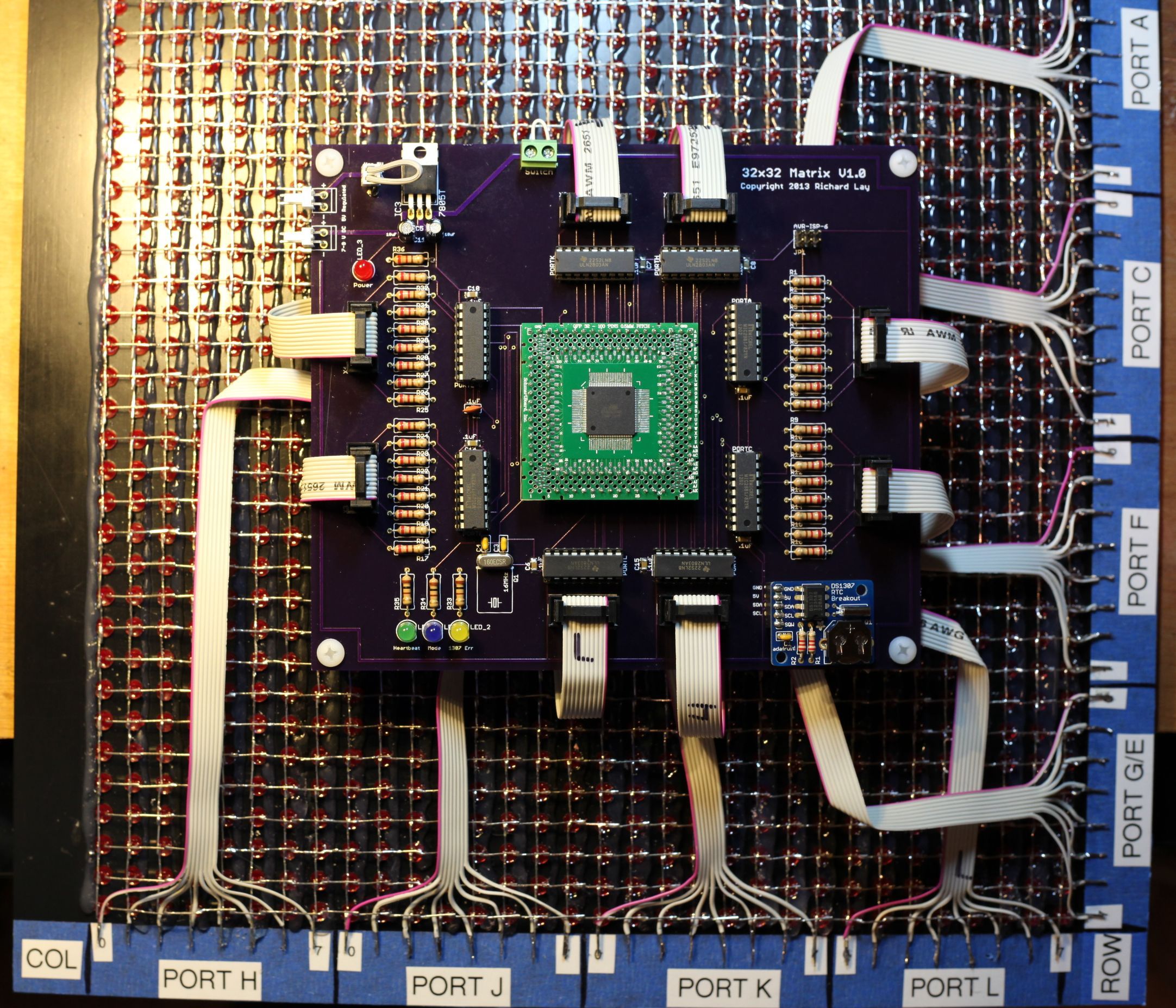 32x32 LED Matrix : 28 Steps - Instructables