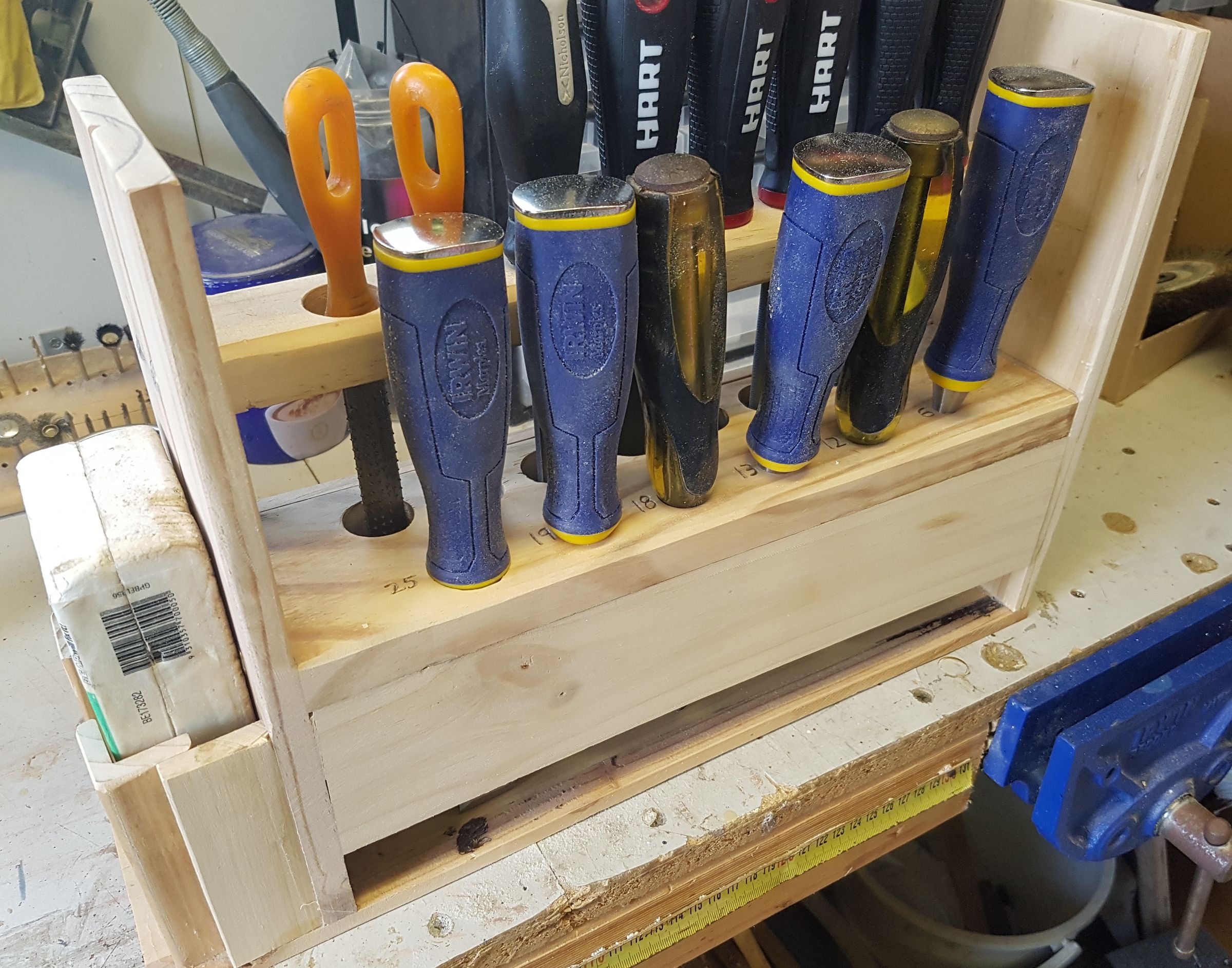 Woodworking Projects for Beginners: Make a DIY Chisel Rack : 8 Steps (with Pictures) - Instructables