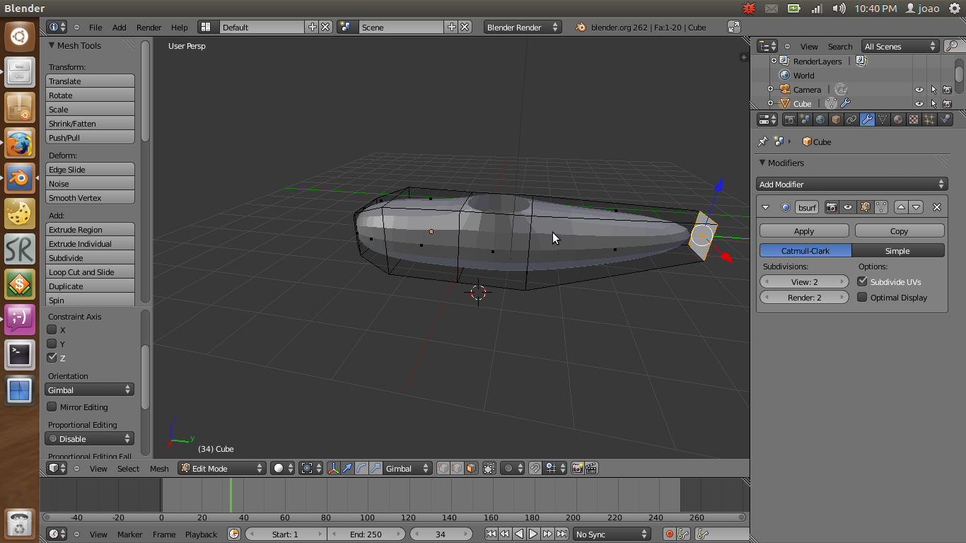 Modelling in Blender: Airplane Part 1 : 8 Steps - Instructables