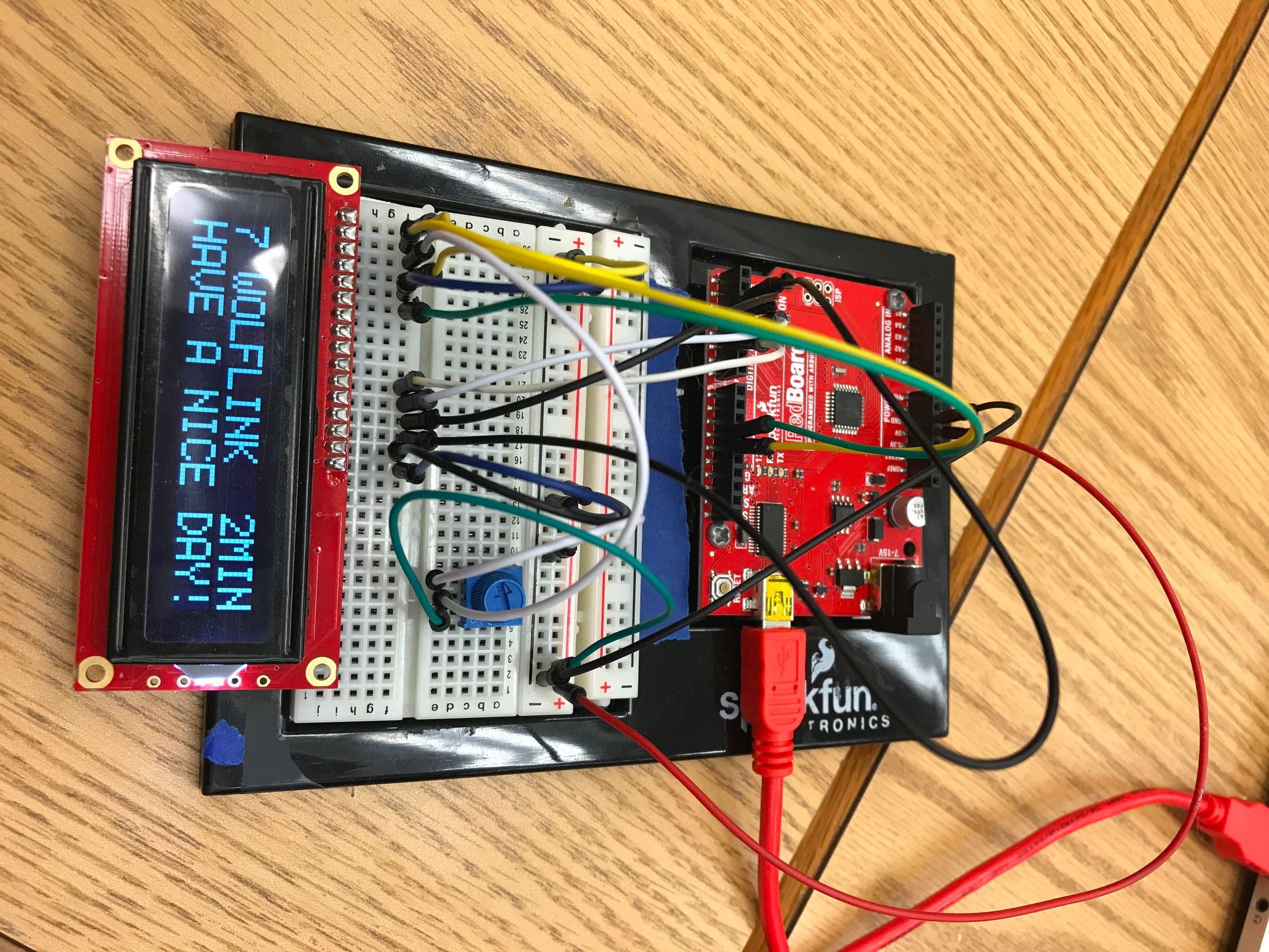LCD Bus Schedule Display : 7 Steps - Instructables