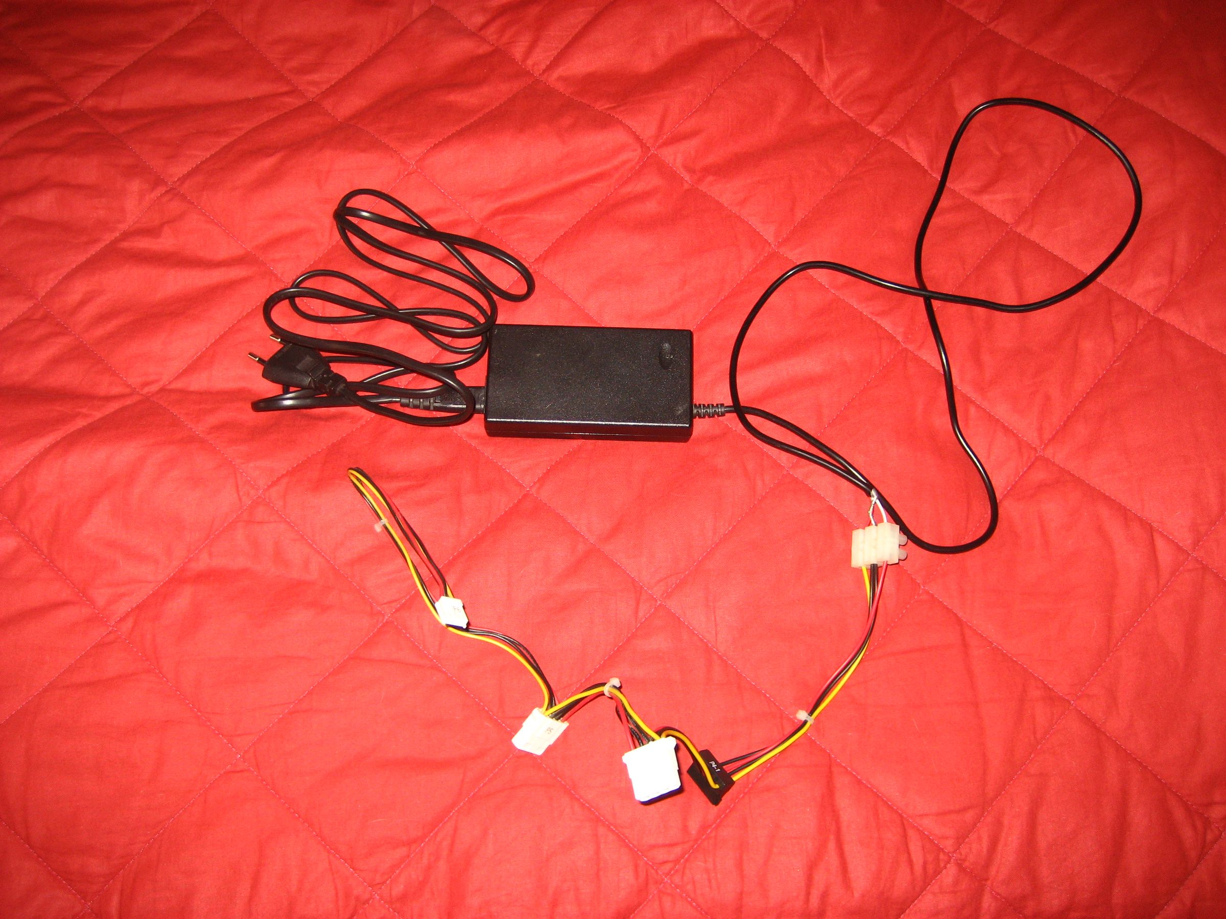 Molex SATA Floppy External Power Supply : 6 Steps - Instructables