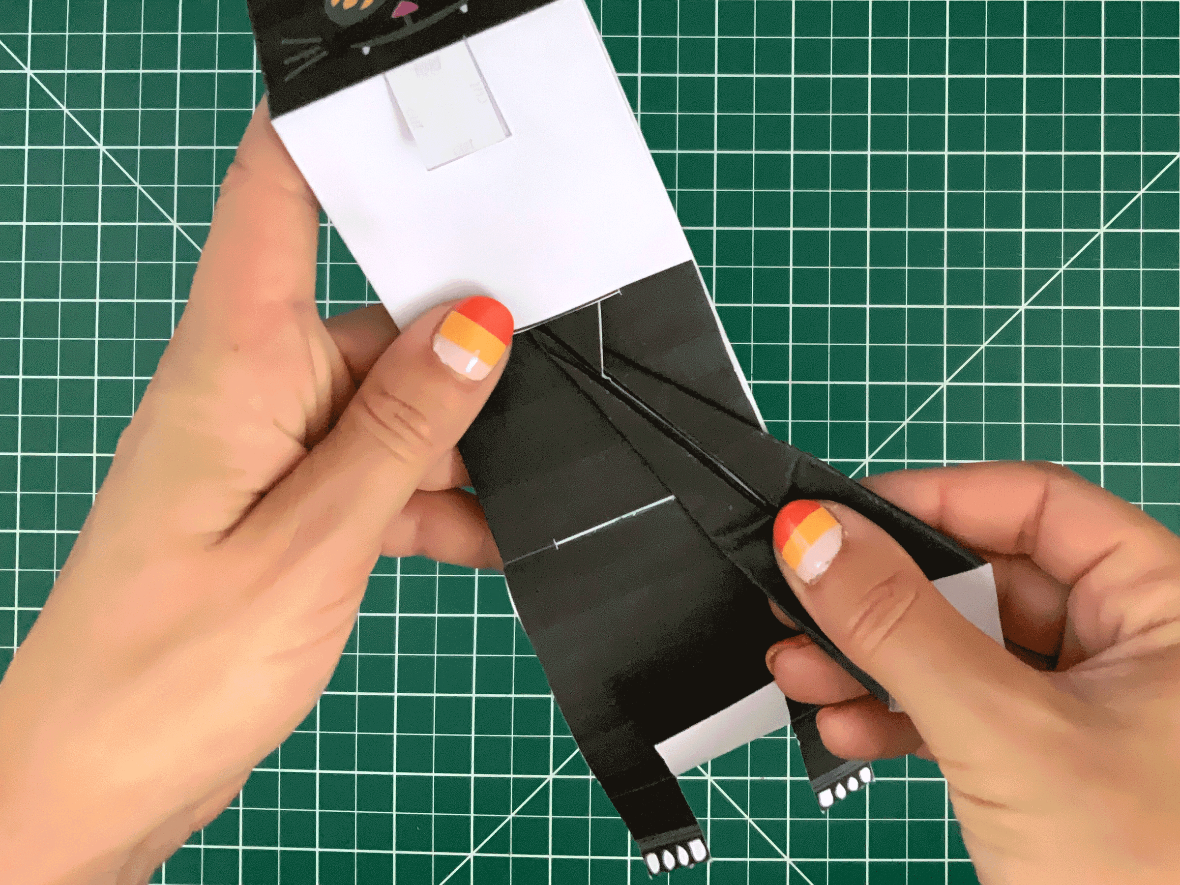 Free Halloween Black Cat-A-Pult Papercraft : 8 Steps (with Pictures ...
