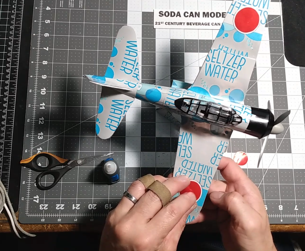 How to Make a DIY Homemade Soda Can Airplane With Recycled Aluminum ...