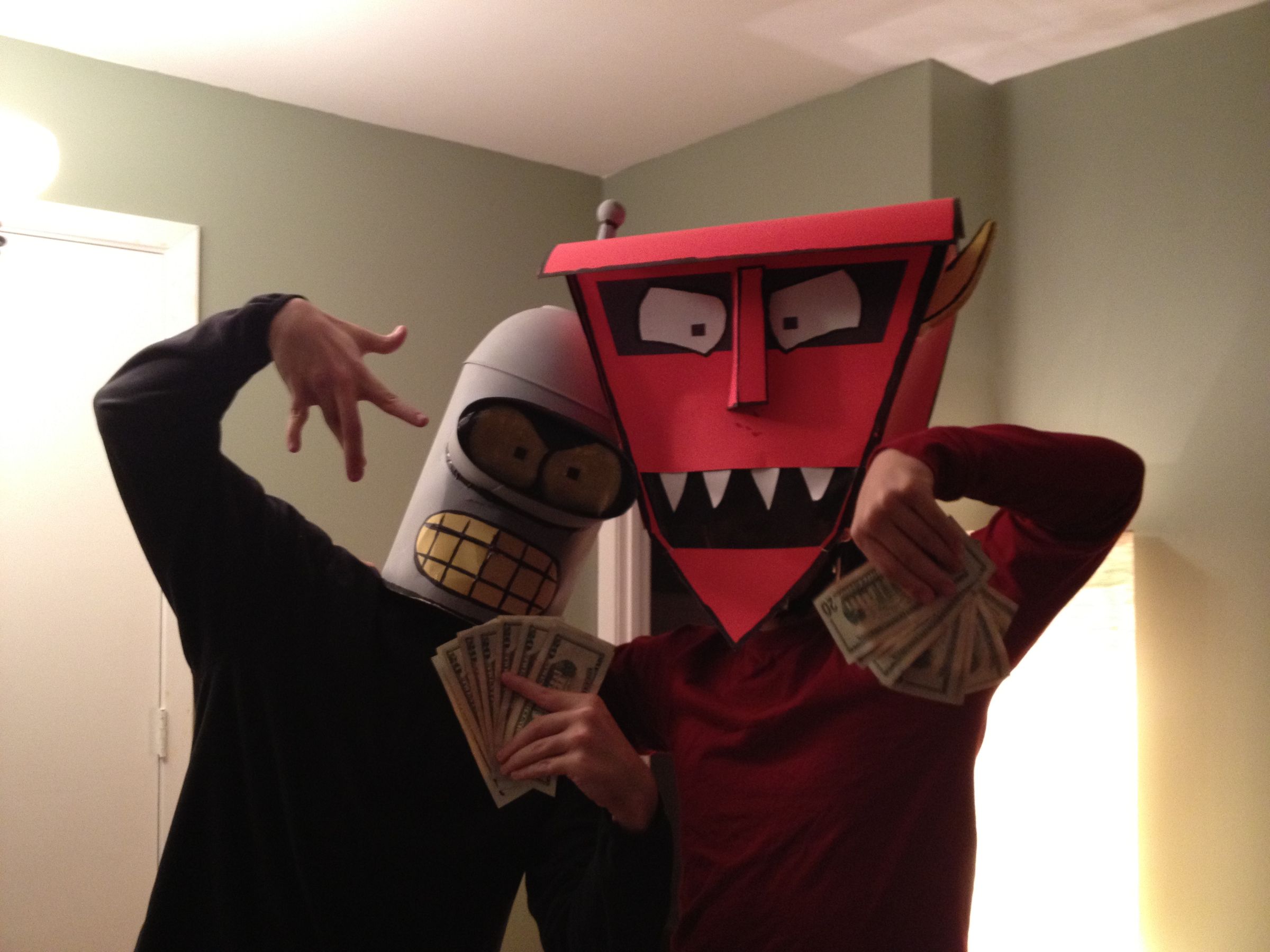 Bender and Robot Devil From Futurama - Instructables