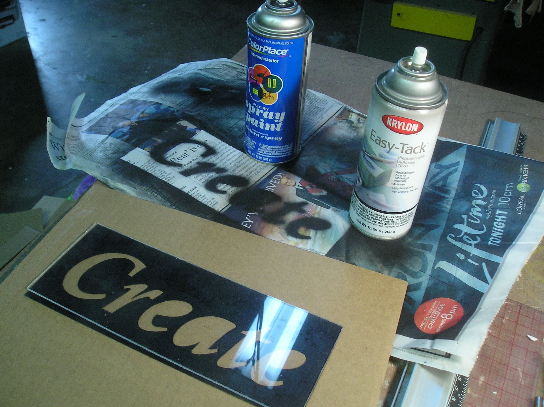 Make Your Own Illuminated Signs : 10 Steps (with Pictures) - Instructables