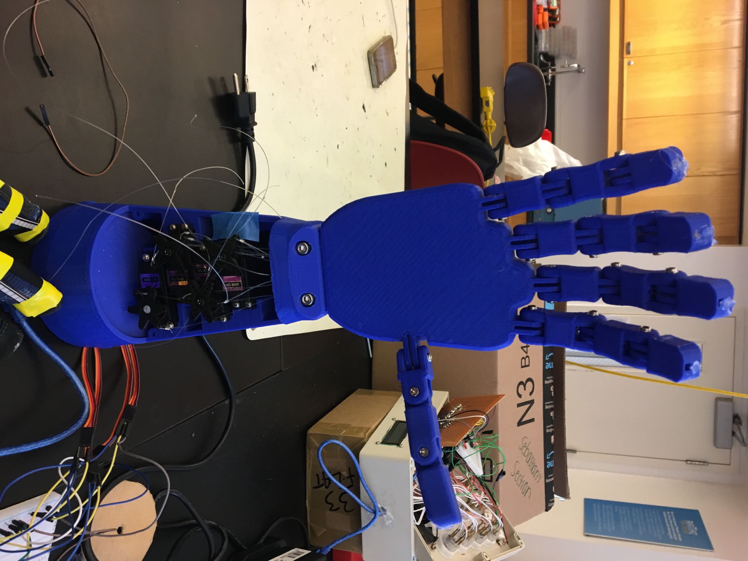 3D Printed Robotic Hand With Arduino : 9 Steps - Instructables