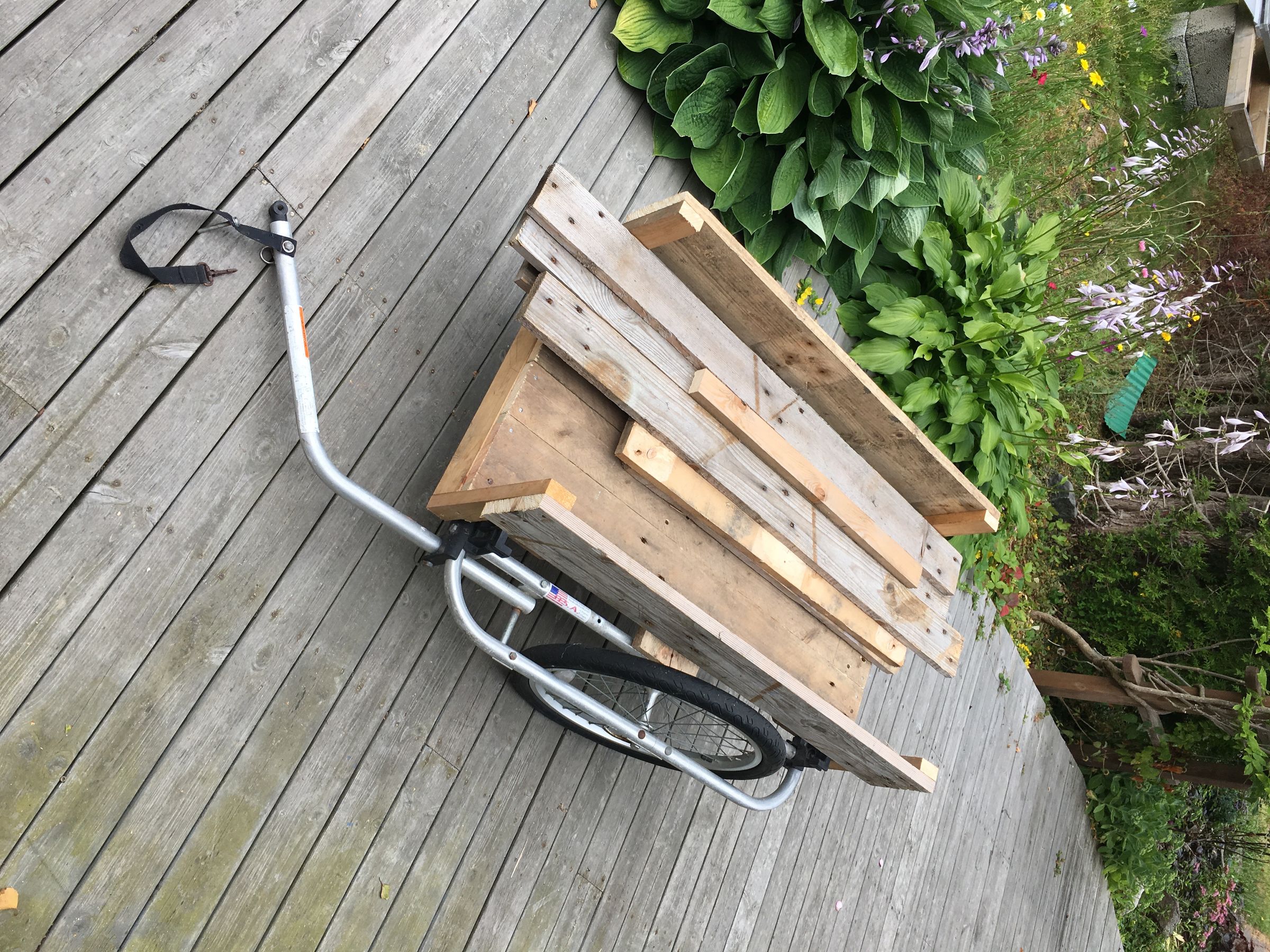 Free Bike Trailer, With Only Hand Tools : 4 Steps (with Pictures ...