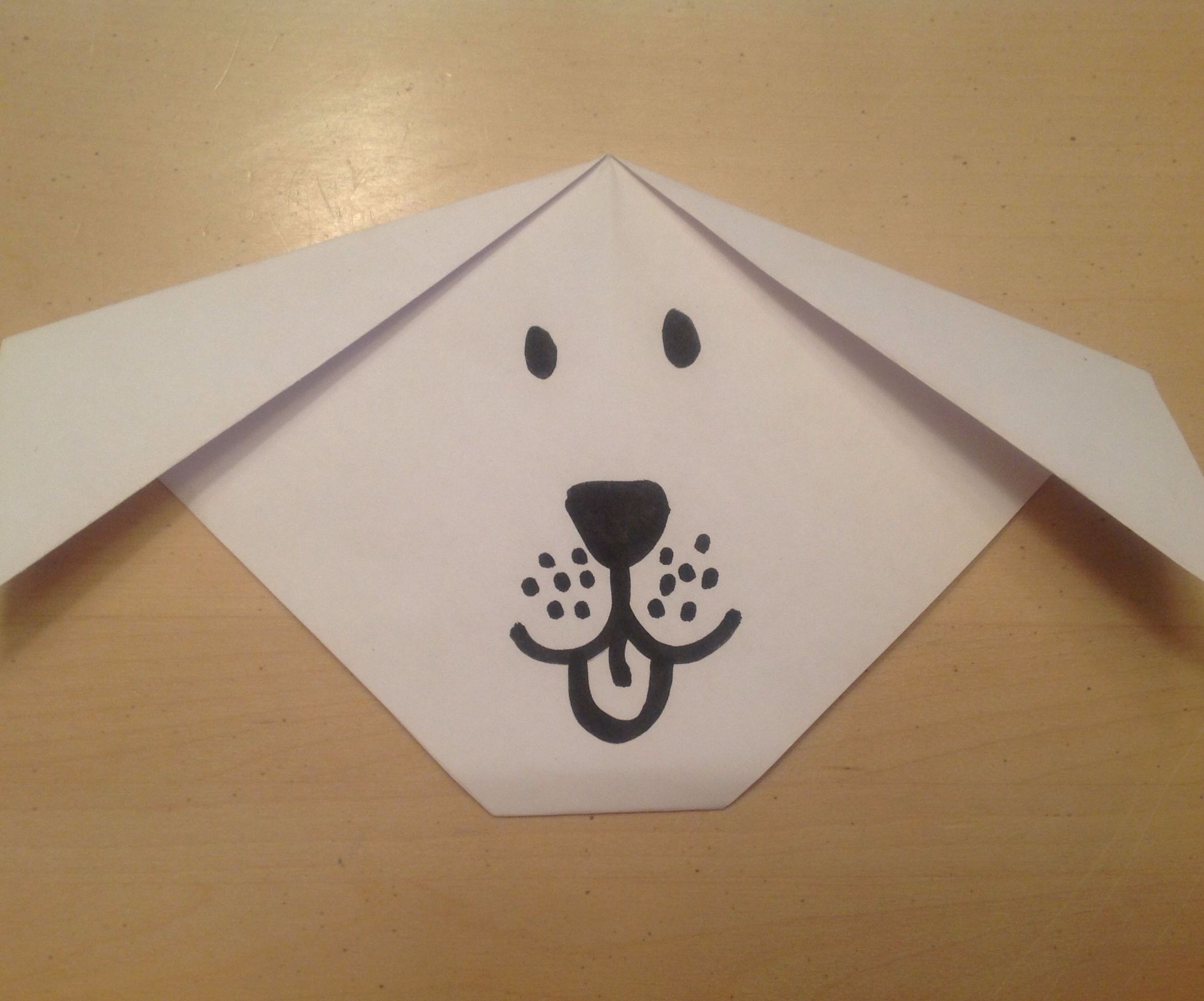 How to Make a Simple Origami Dog : 4 Steps - Instructables