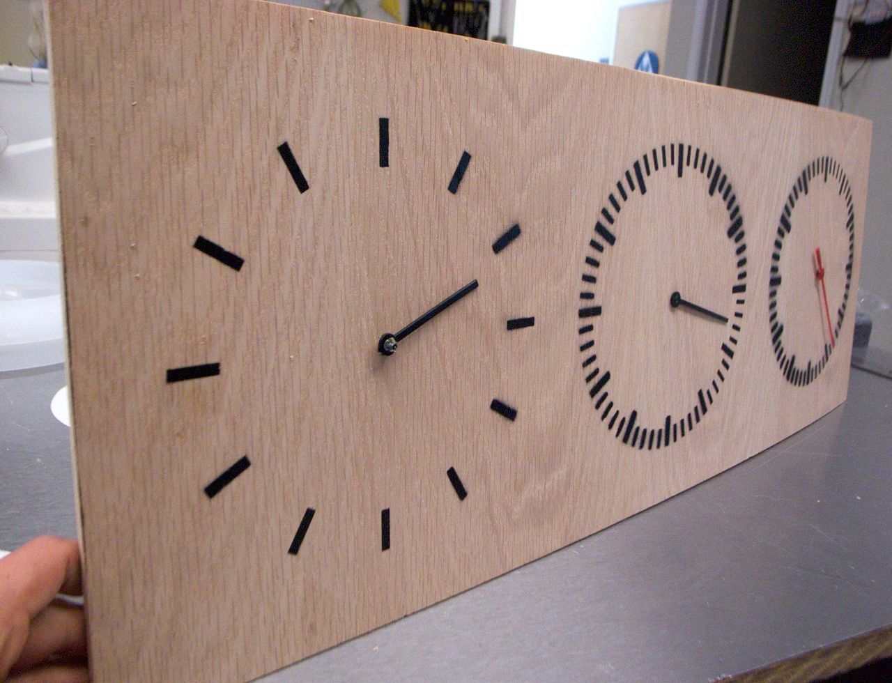 Three Part Clock : 6 Steps (with Pictures) - Instructables