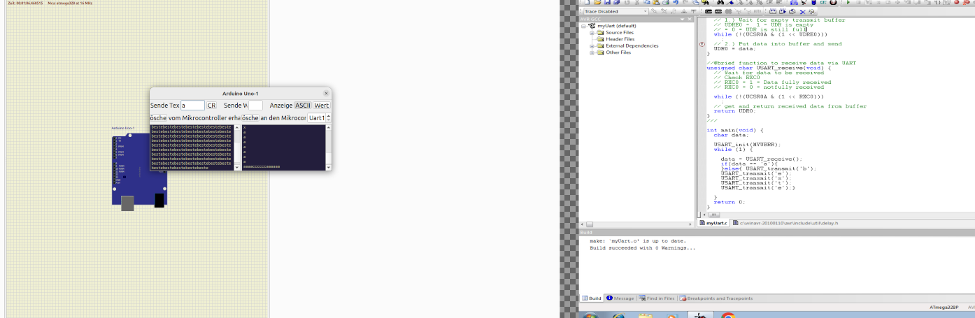 How to Simulate UART in SIMULIDE for ATMEGA328 in a ArduinoUNO : 3 ...