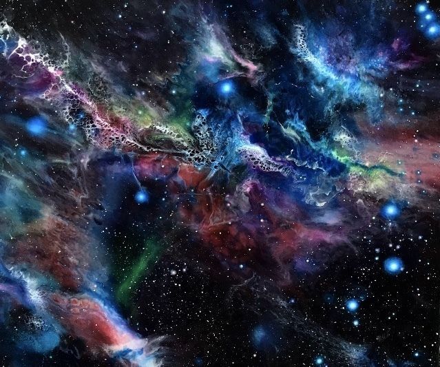 Rainbow Resin Galaxy by "Lanchen Designs" : 9 Steps - Instructables