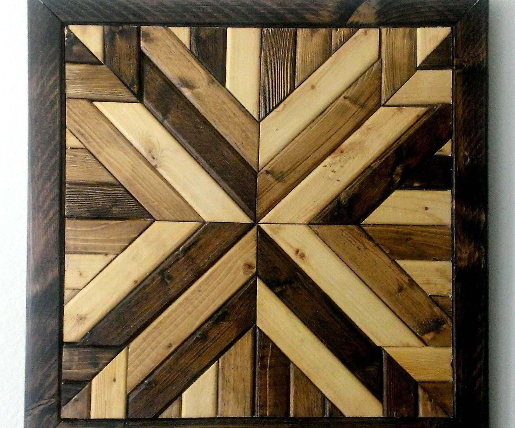 Wood Quilt Square Wall Decoration : 5 Steps (with Pictures) - Instructables