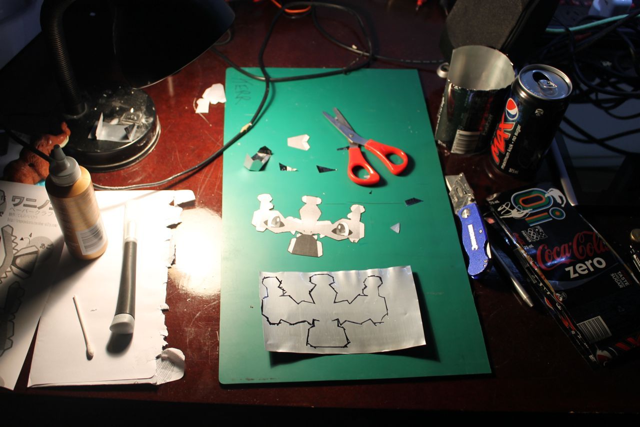 Papercraft With Aluminium Cans : 4 Steps (with Pictures) - Instructables