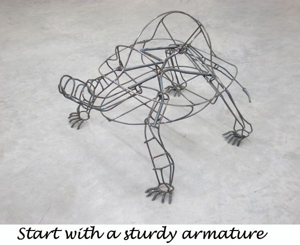 Easy Turtle Wire Sculpture