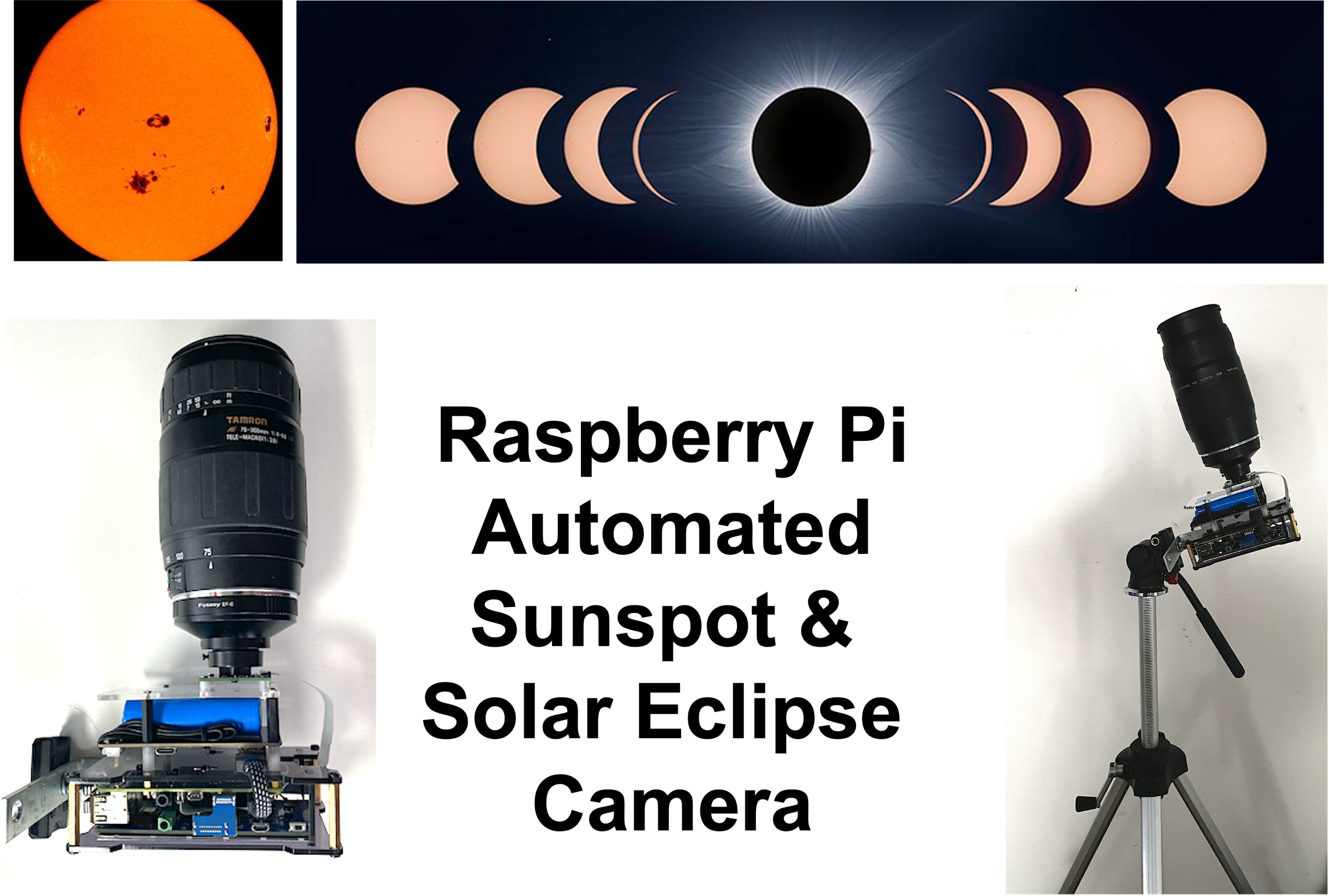 Raspberry Pi Sunspot & Solar Eclipse Camera : 12 Steps (with Pictures) - Instructables