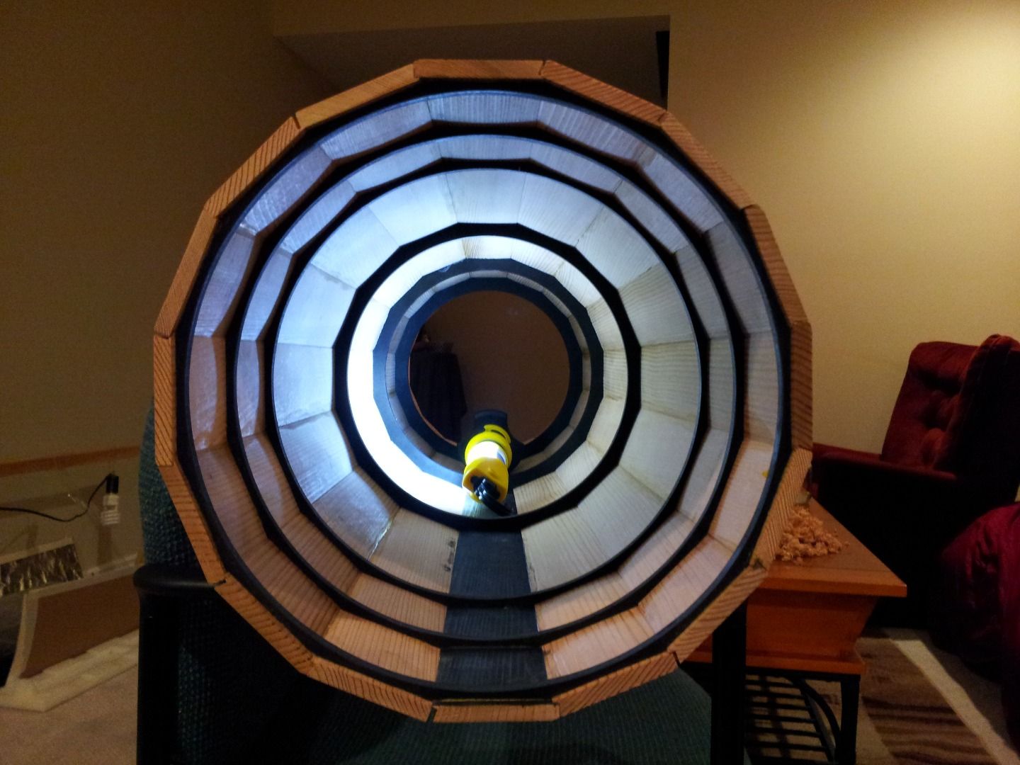 Wooden Telescope Part 2: Tube and Mount : 14 Steps (with Pictures ...