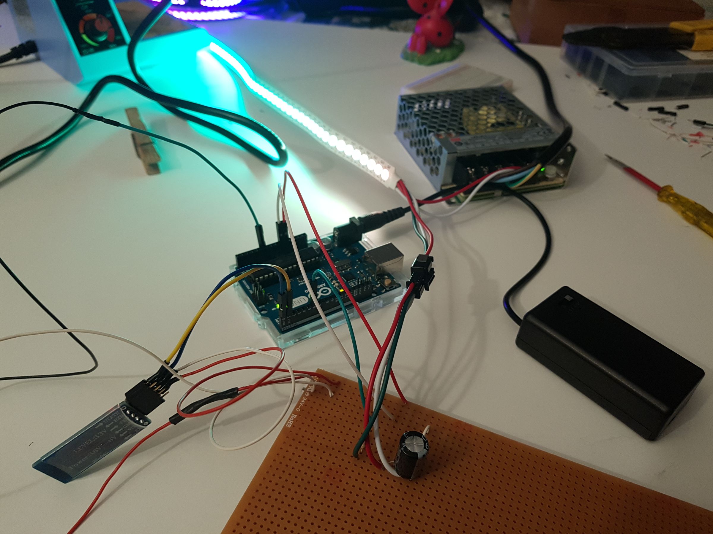 Arduino Infinity Mirror (Bluetooth & Sound Reactive) : 9 Steps (with ...