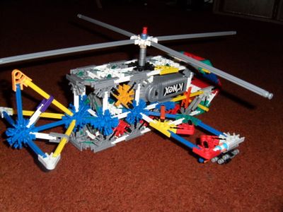 Knex Attack Helicopter : 4 Steps - Instructables